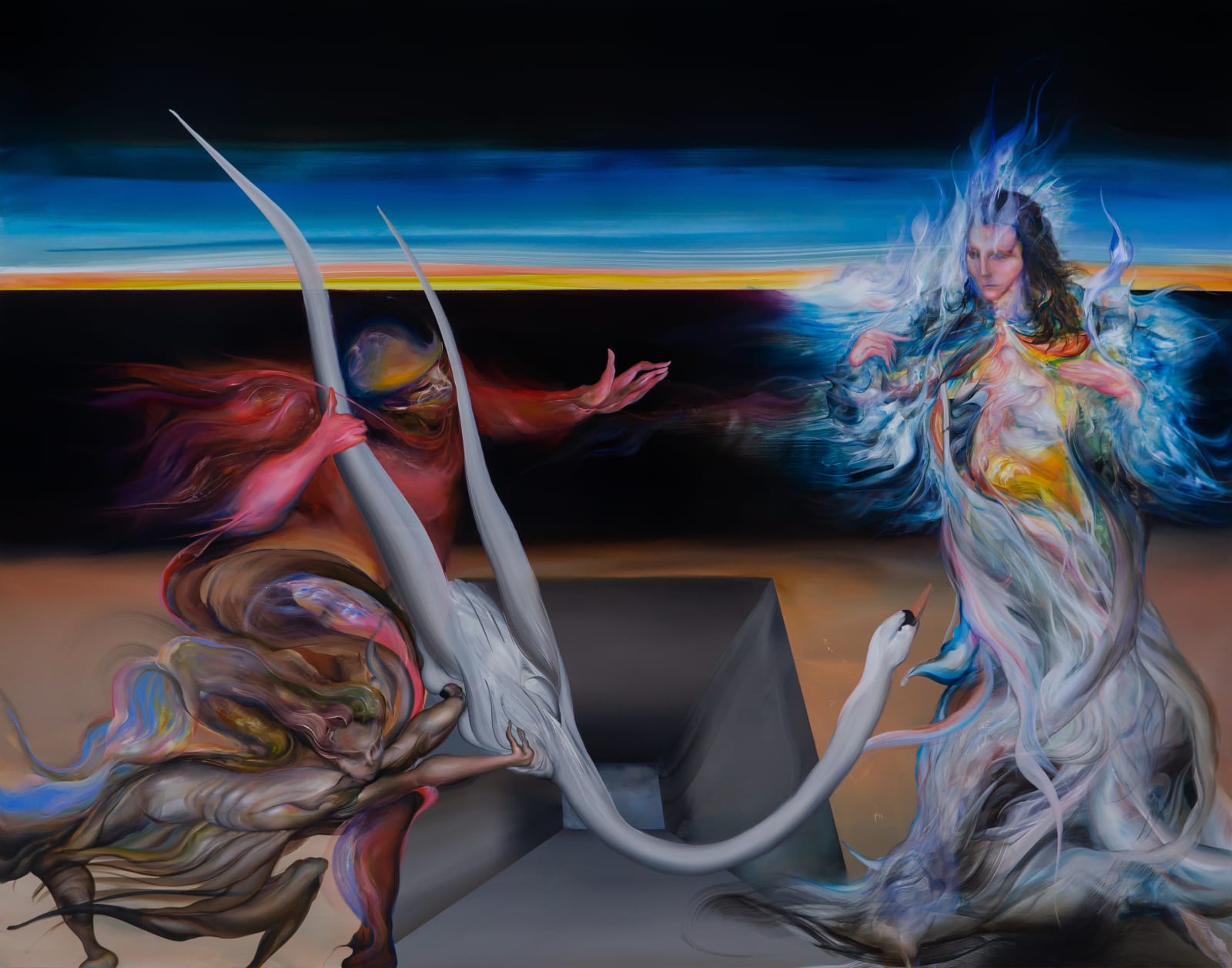 Ruben Pang, Her Study of Men in the Void, 2024 | Primo Marella Gallery