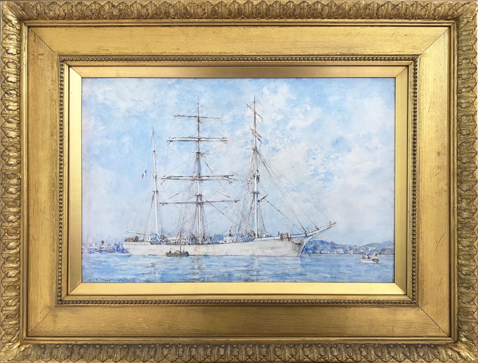 Henry Scott Tuke, French Barque Henry Scott Tuke, French Barque