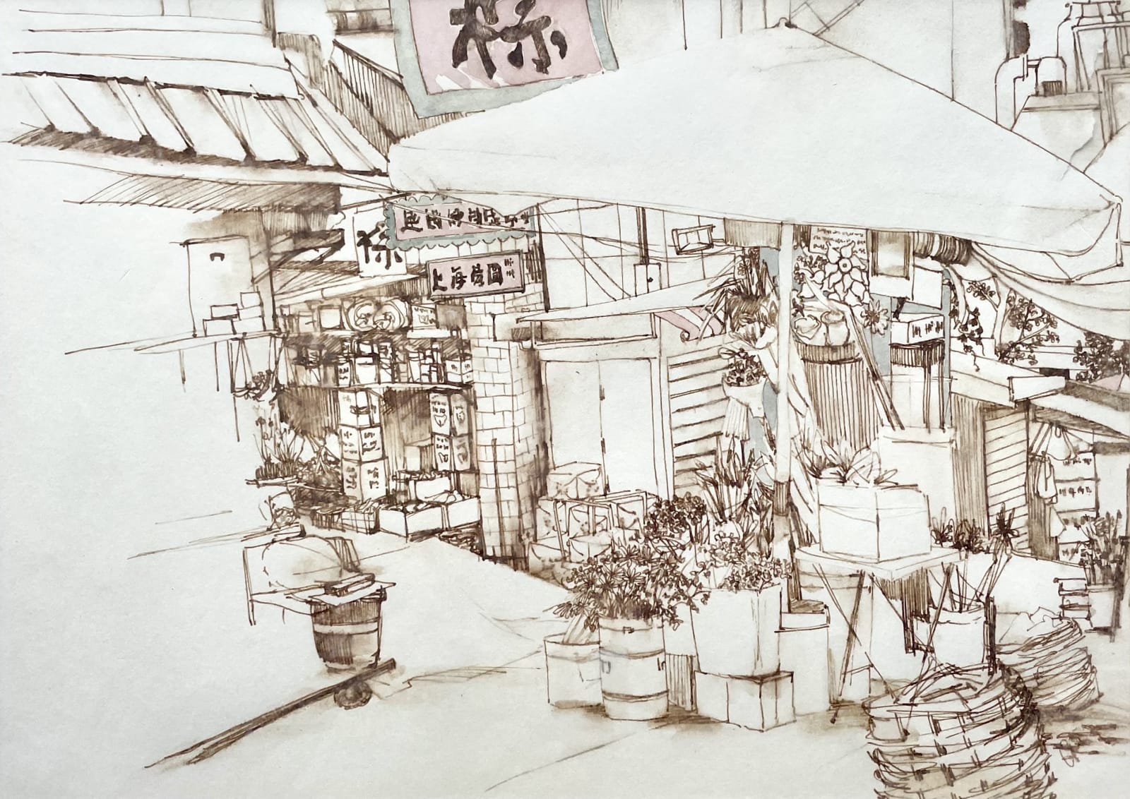 Gage Street, Hong Kong , 2014 | Emily Ponsonby