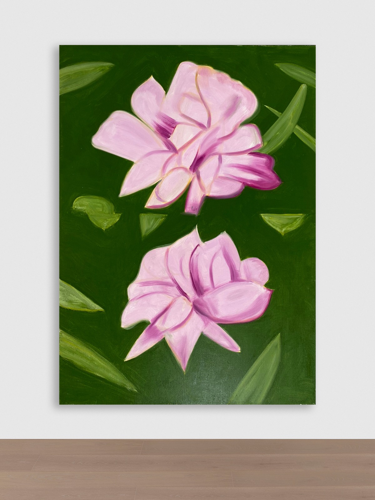 Alex Katz, Rhododendron on Green, 2020 | Timothy Taylor