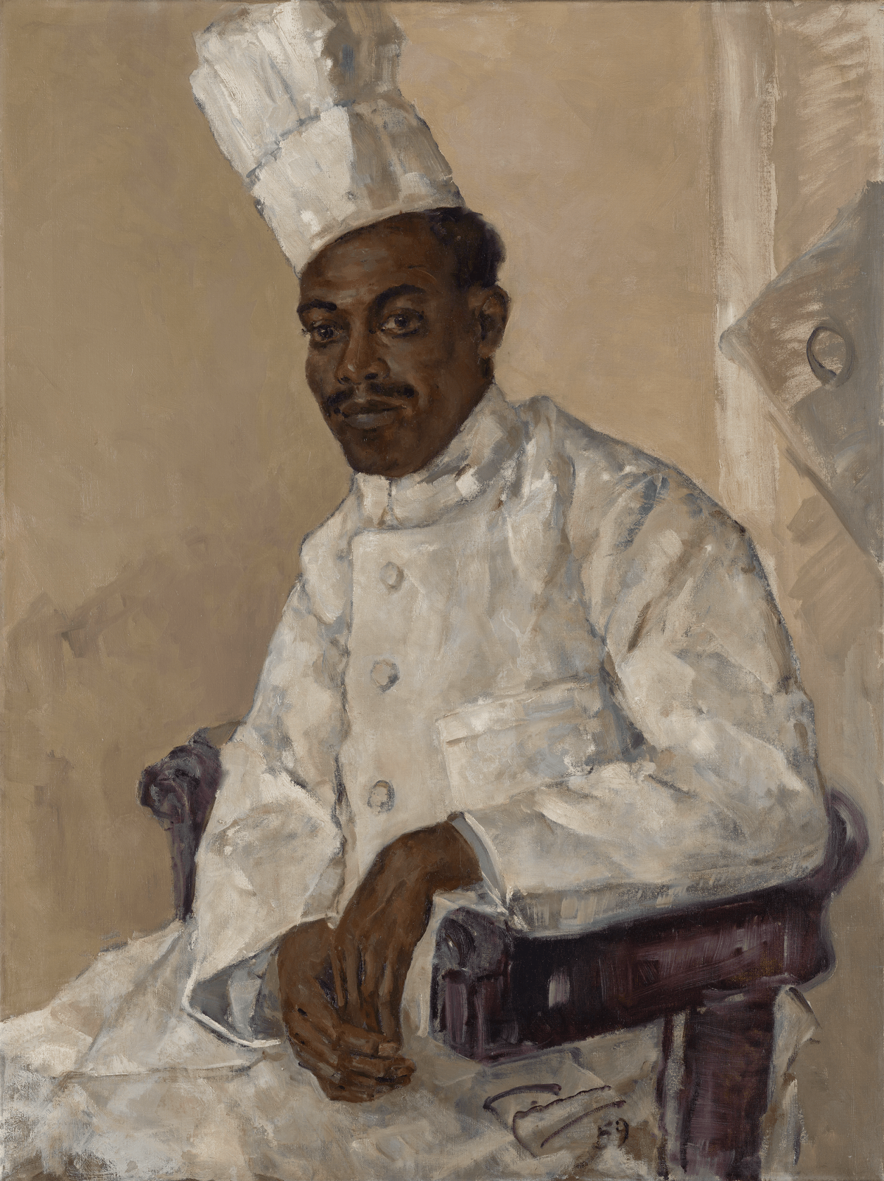 Stanley Grimm, (1891-1966) | Chef from Antigua | Philip Mould & Company