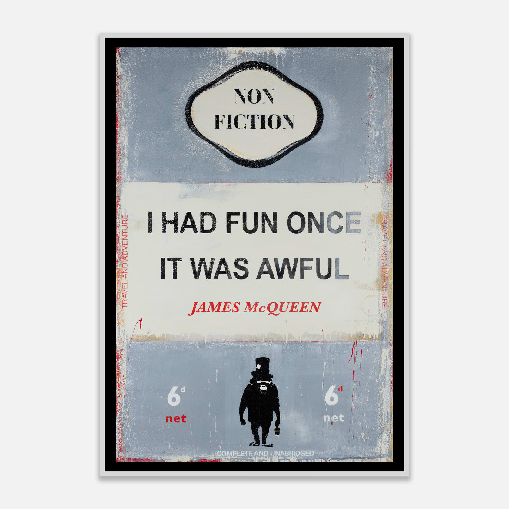 James McQueen, I Had Fun Once It Was Awful, 2023 | Halcyon Gallery