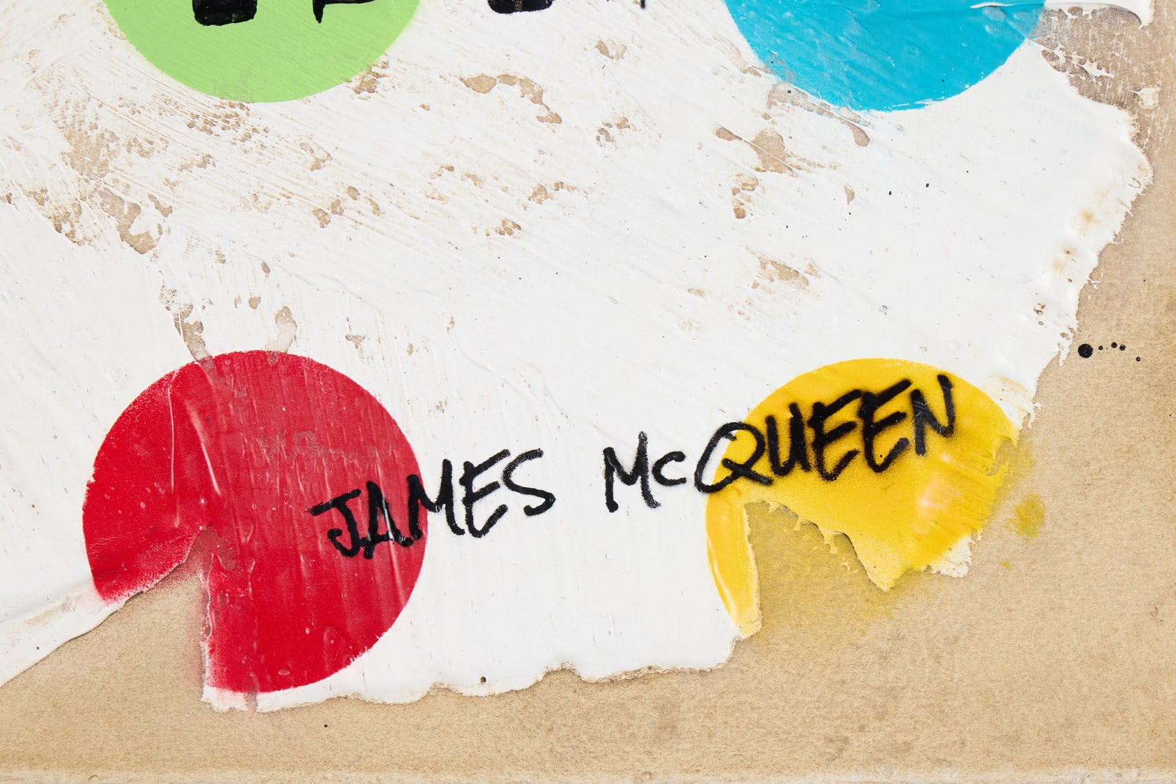James McQueen, McQueen Monkeys with Haring Dogs , 2024 | Halcyon Gallery