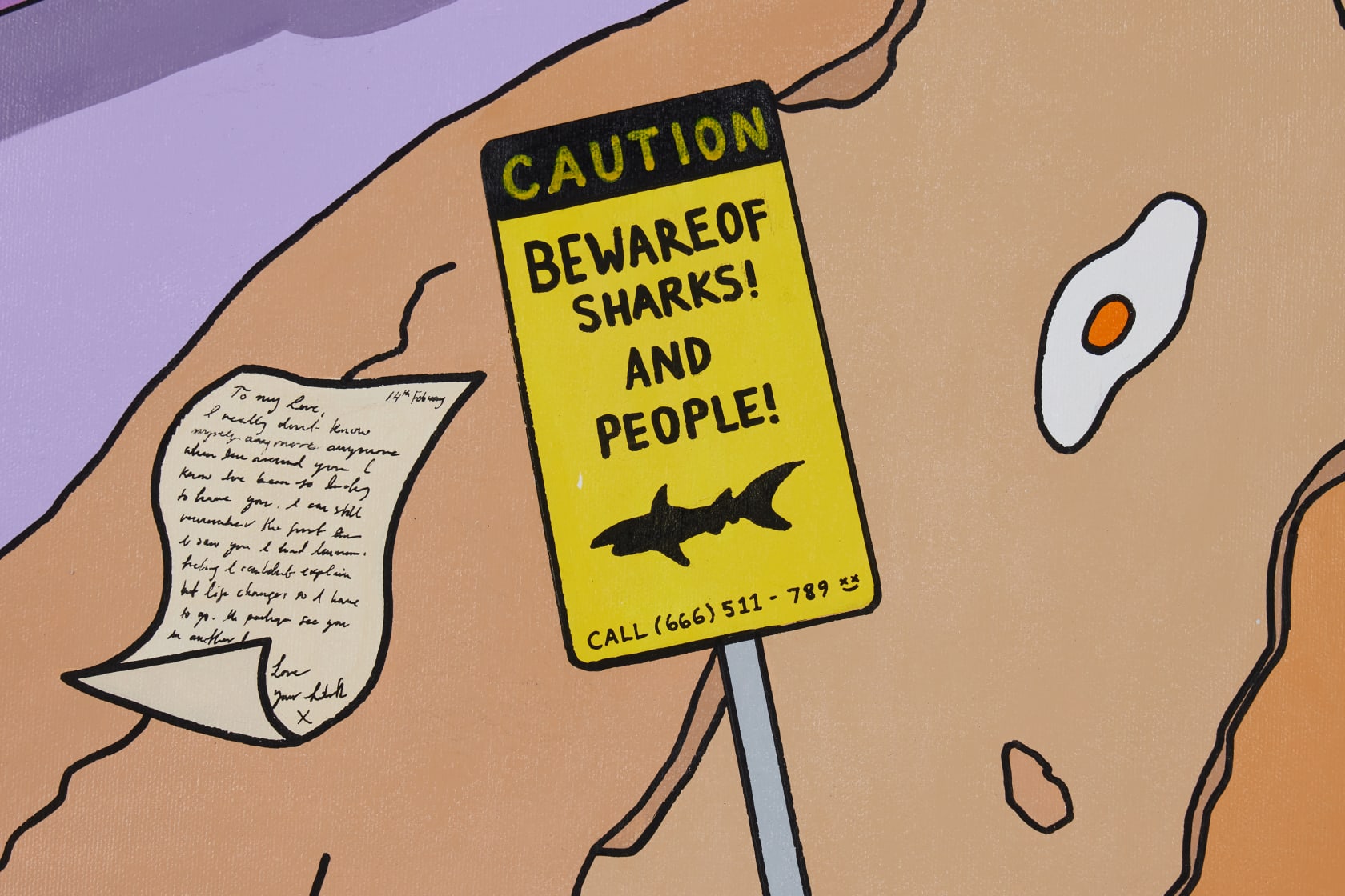 Graceland London, Cliff Hanger, 2022 | Halcyon Gallery