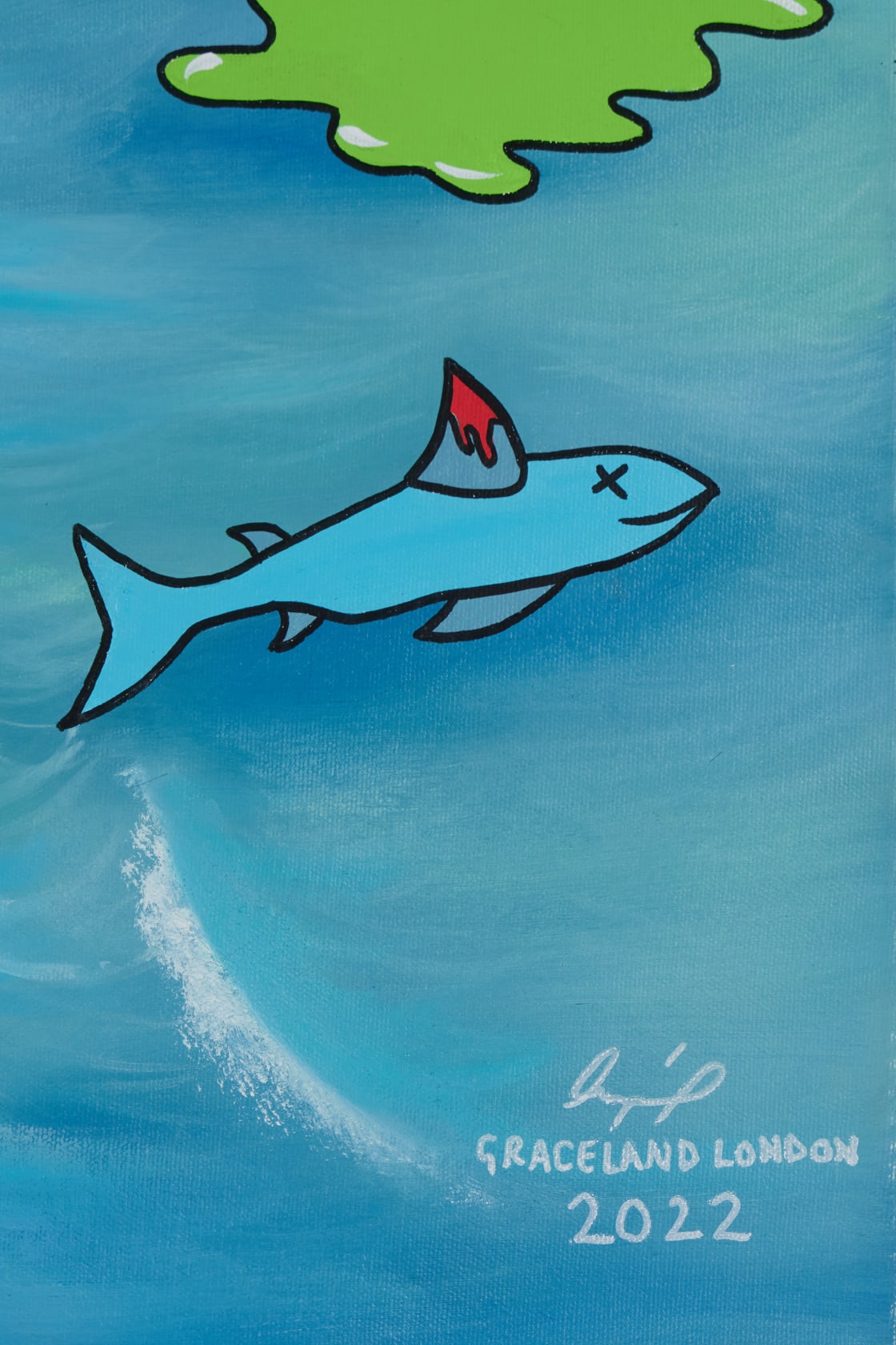 Graceland London, Cliff Hanger, 2022 | Halcyon Gallery