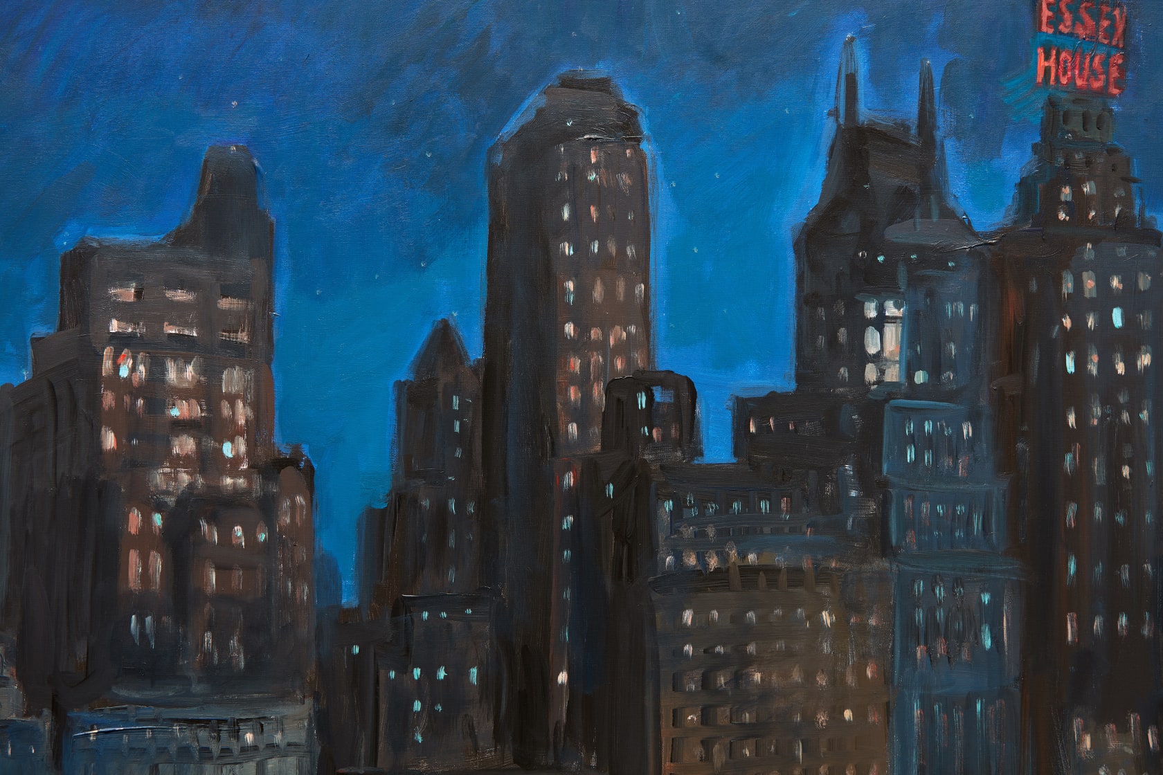 Bob Dylan, Night Scene , 2020 | Halcyon Gallery