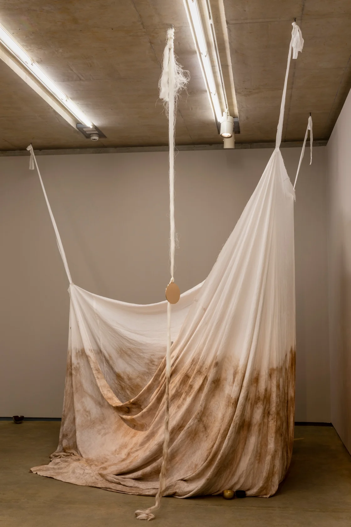 Claire Barclay, Still to Settle, 2022 | Stephen Friedman Gallery