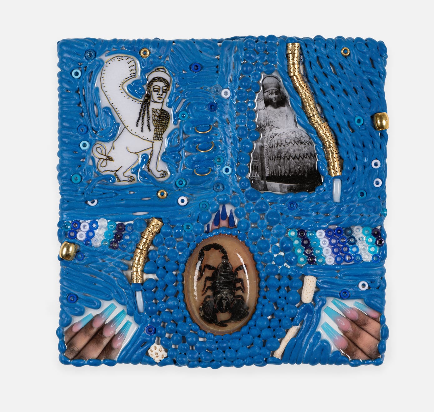 Theresa Weber, Cosmic Blue, 2023 | Arusha Gallery