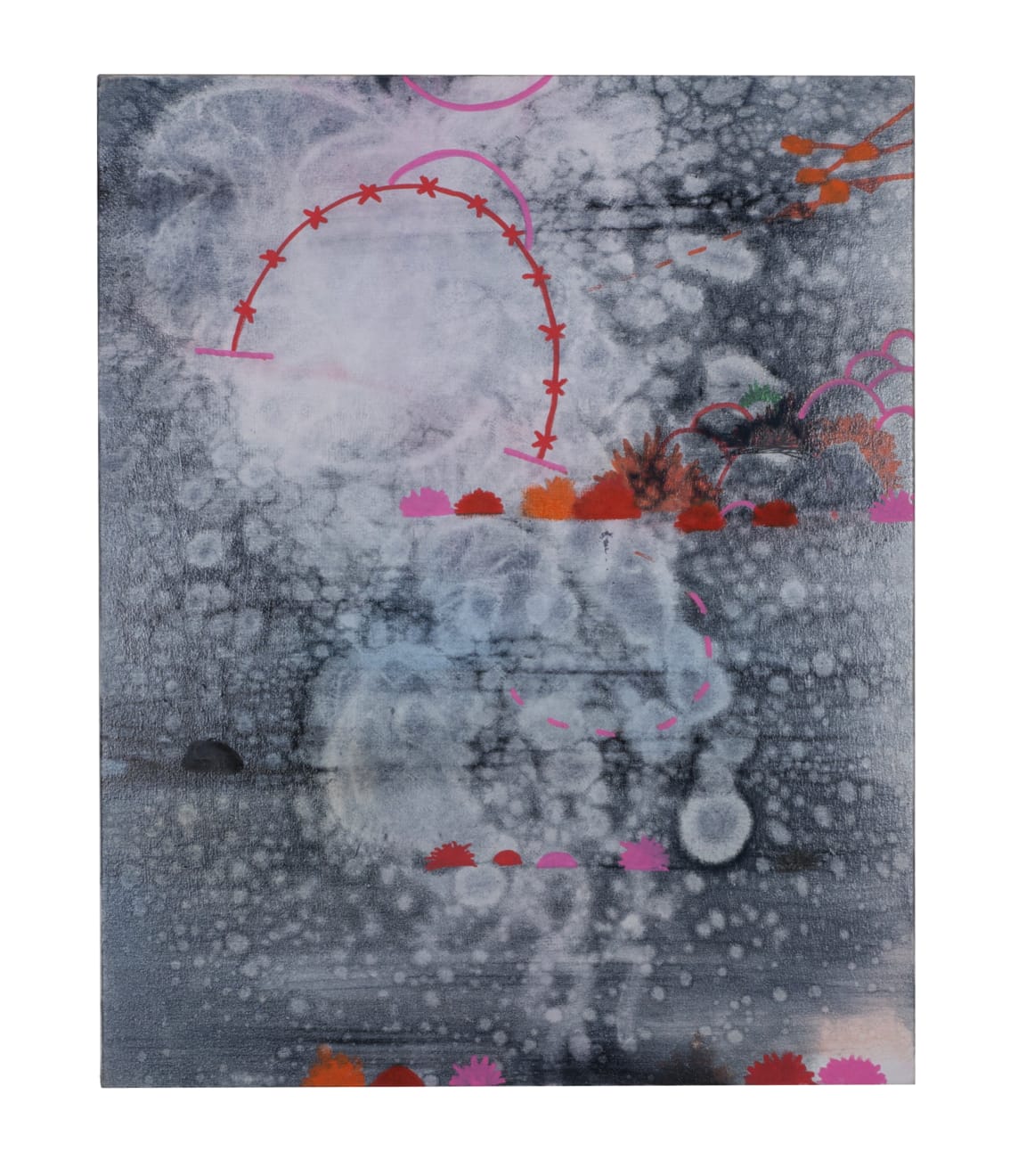 Virginia Verran, Nightingale Structure (blue/grey) Alayrac, 2016 ...