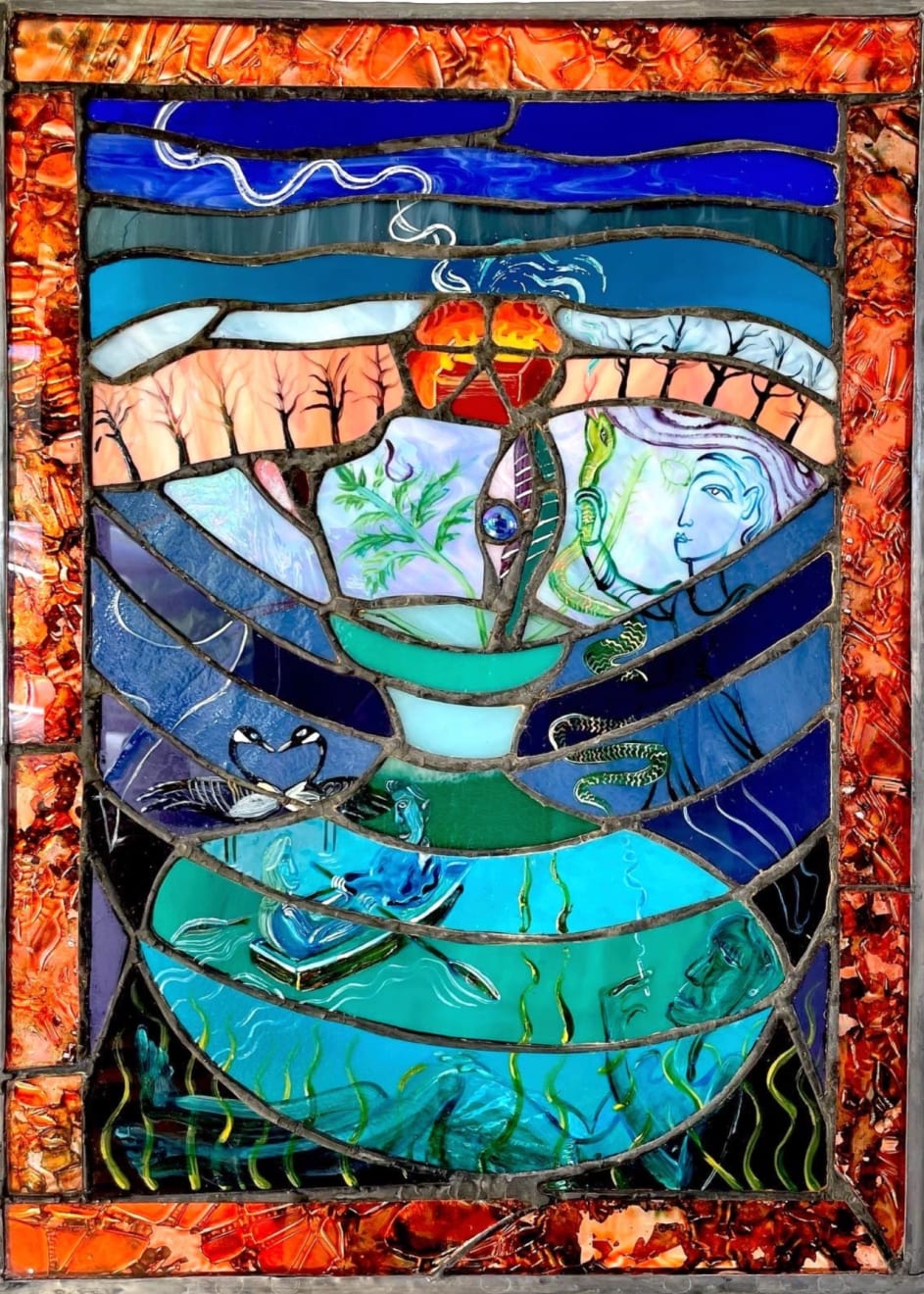 Peter Carrick, Still Life in a House on Fire, 2022 | Arusha Gallery