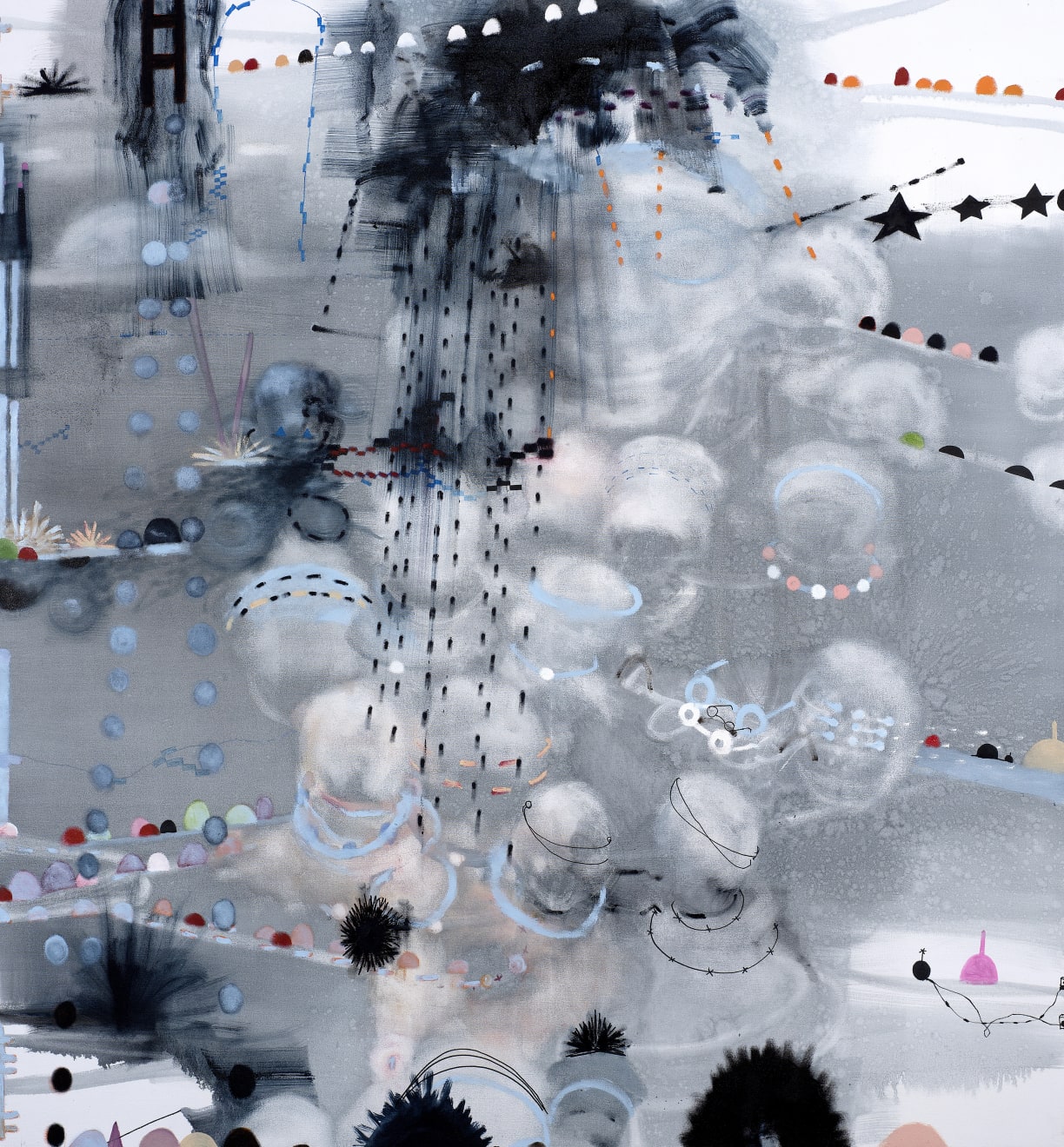 Virginia Verran, Grey:Blue (lament), 2018-19 | Arusha Gallery