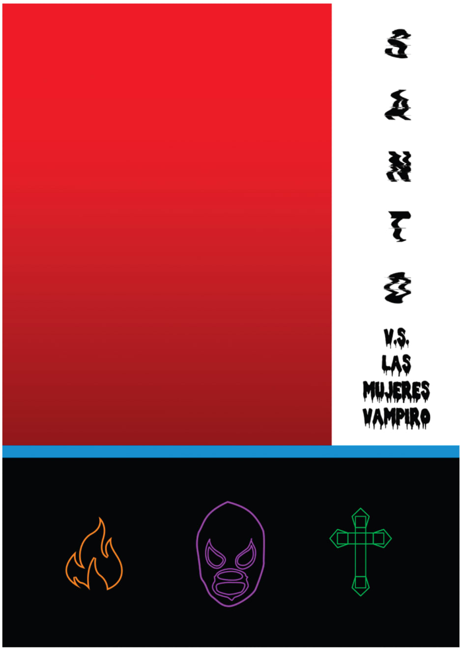 Diego Ramírez, Wrestler Vs Vampire No 1, 2019 | MARS Gallery