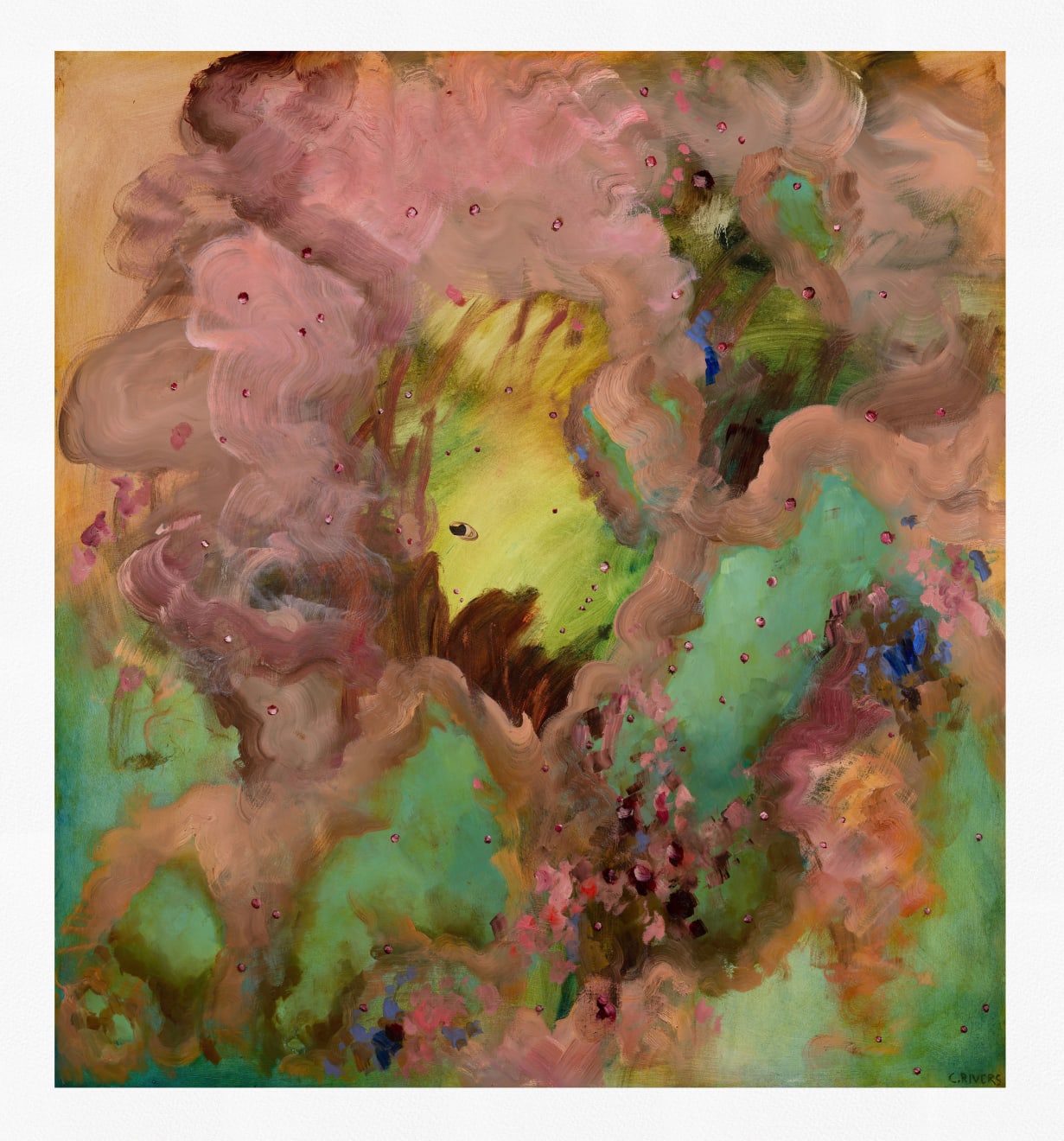 Chris Rivers, Saturn, 2021 | Pontone Gallery