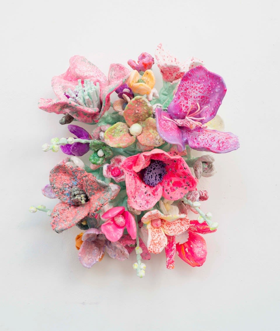 Stefan Gross, 12 Flower Bonanza pink,mint | Rademakers Gallery