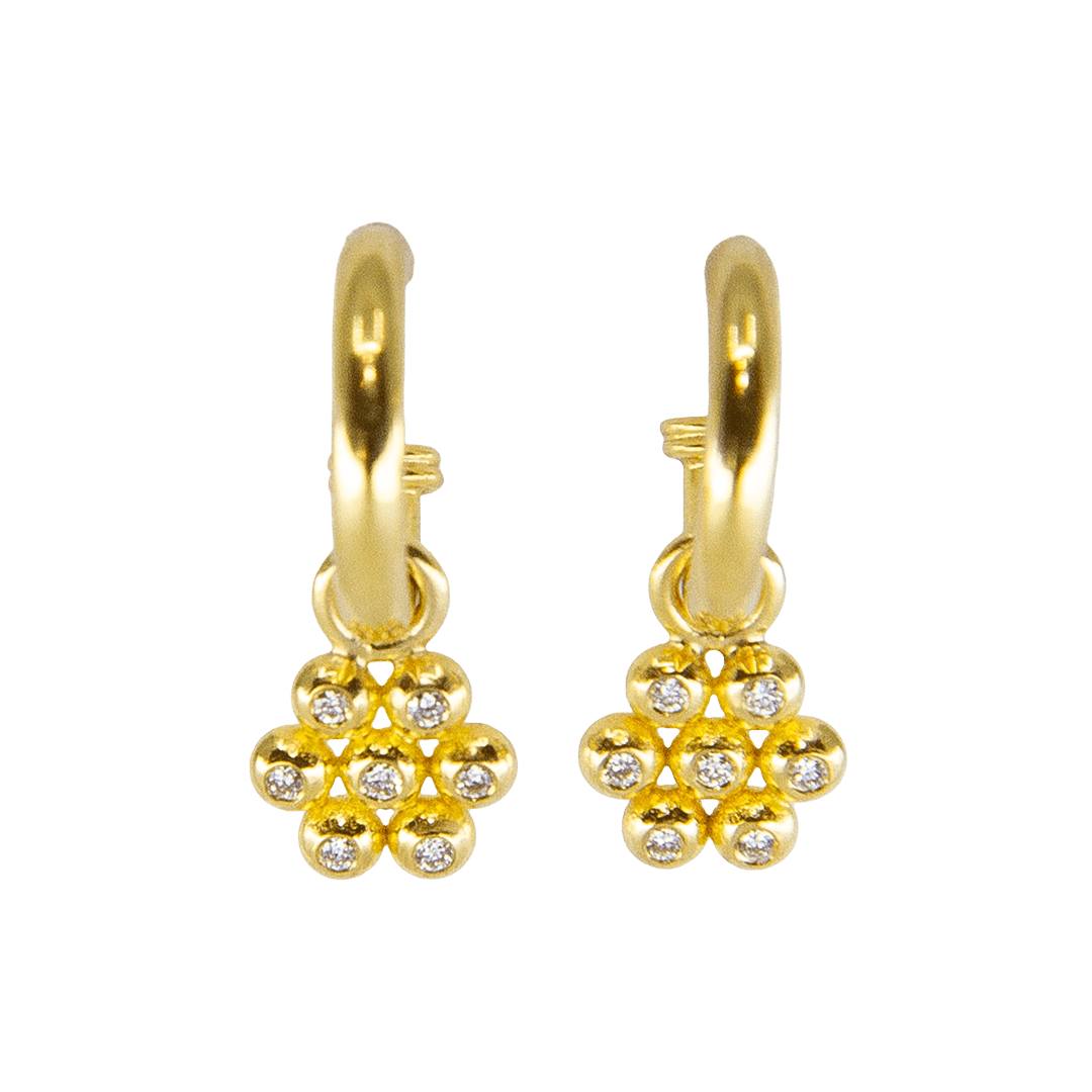 Nanci Modica, Flower Drop with Diamonds | Fringe Gallery