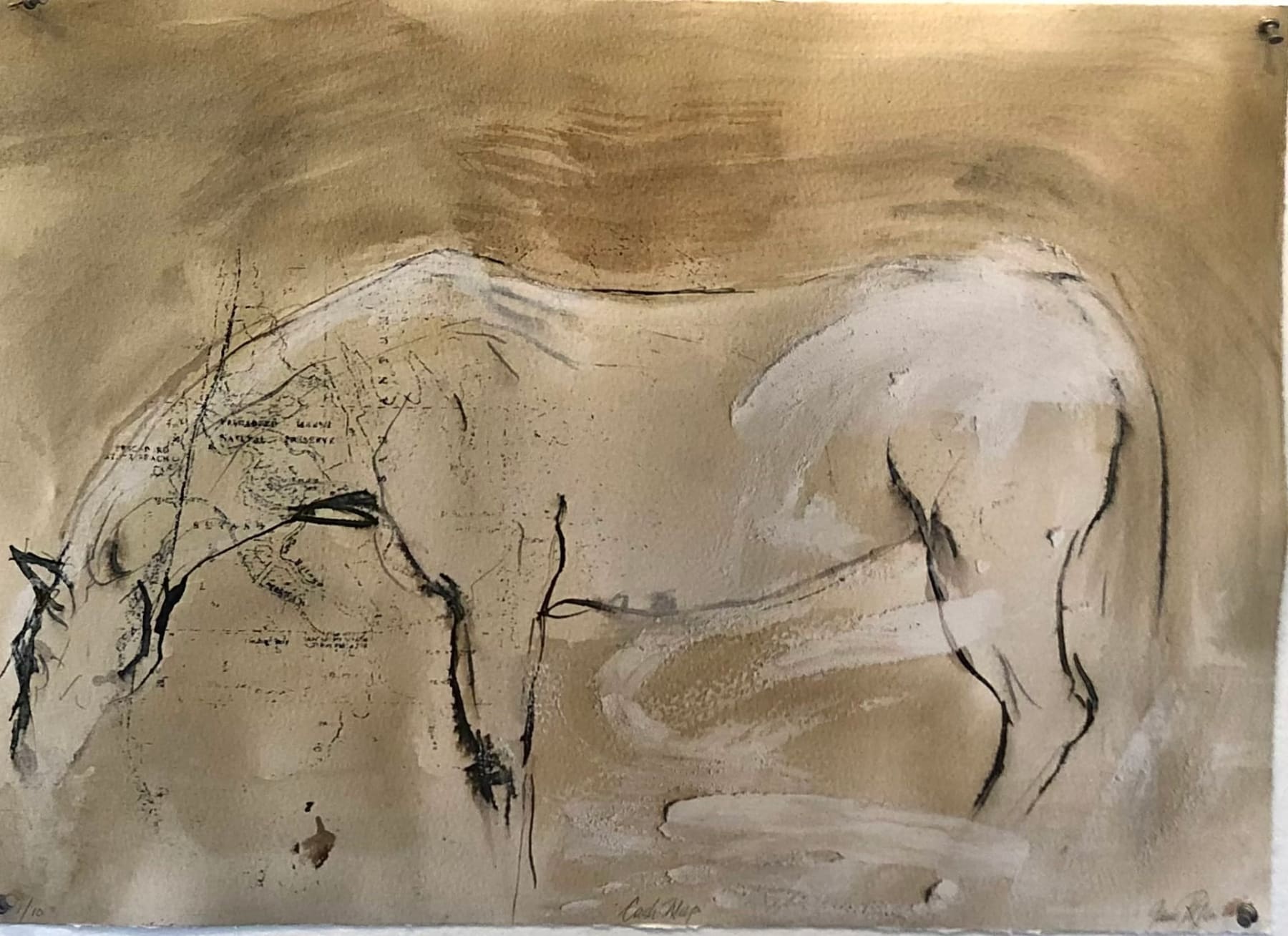 Jane Rosen, Cash Map, ed. 2/10, 2021 | Maya Frodeman Gallery