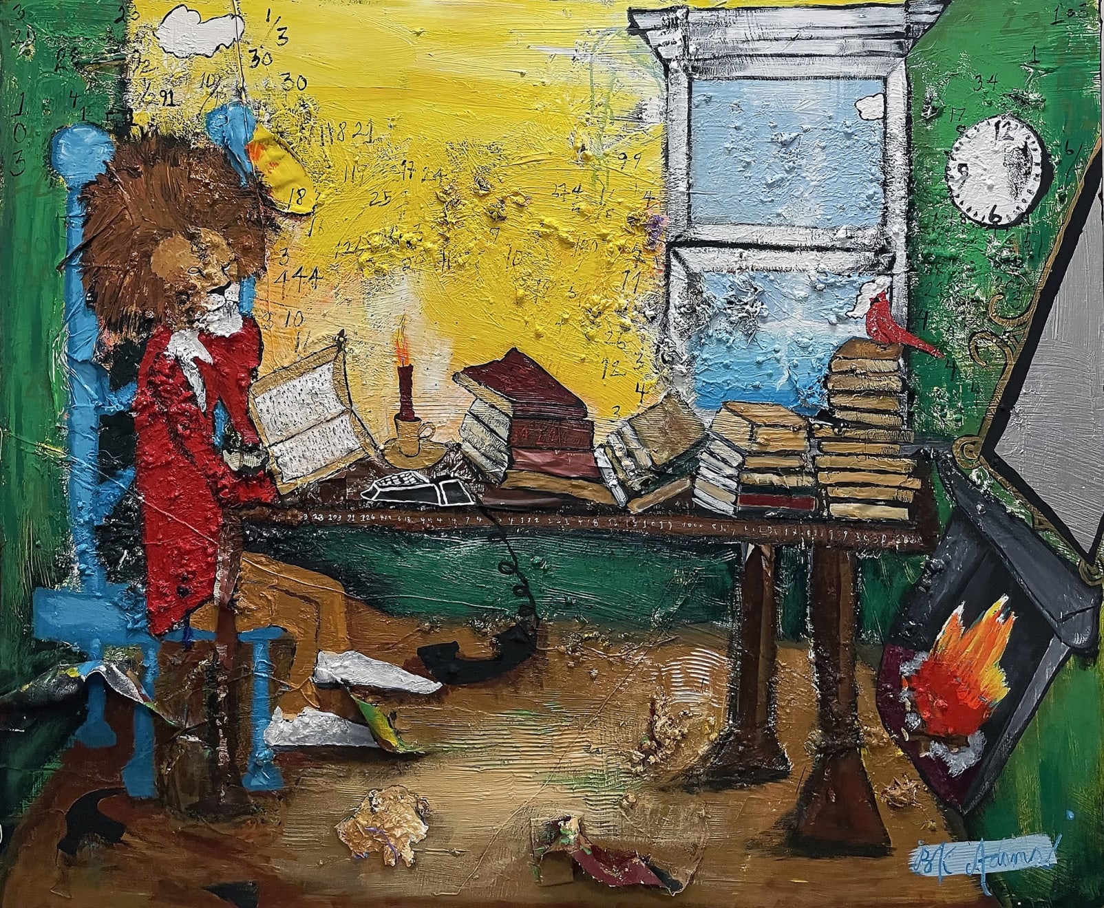 BK Adams, The Lions Den #3, 2024 | ArtlogicWebsite0907