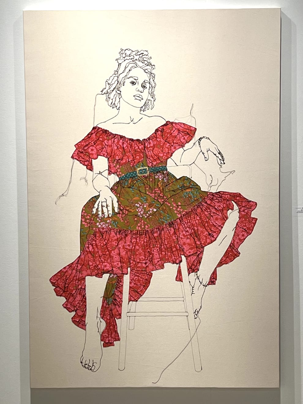 Gio Swaby, Where I Know You From 2, 2023 | Claire Oliver Gallery