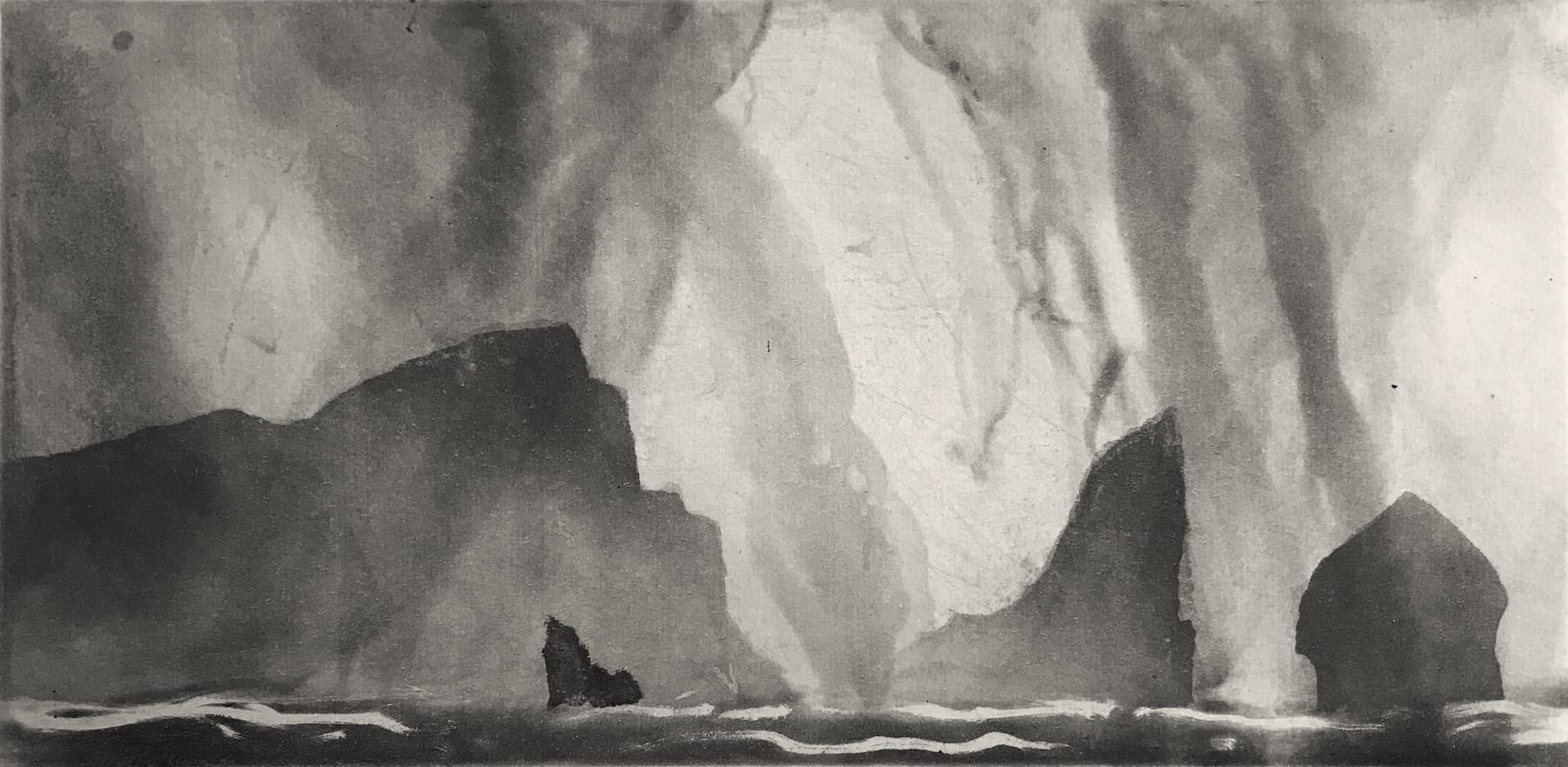 Norman Ackroyd, St. Kilda from the North, 2020 | Eames Fine Art Norman Ackroyd, St. Kilda from the North, 2020 | Eames Fine Art