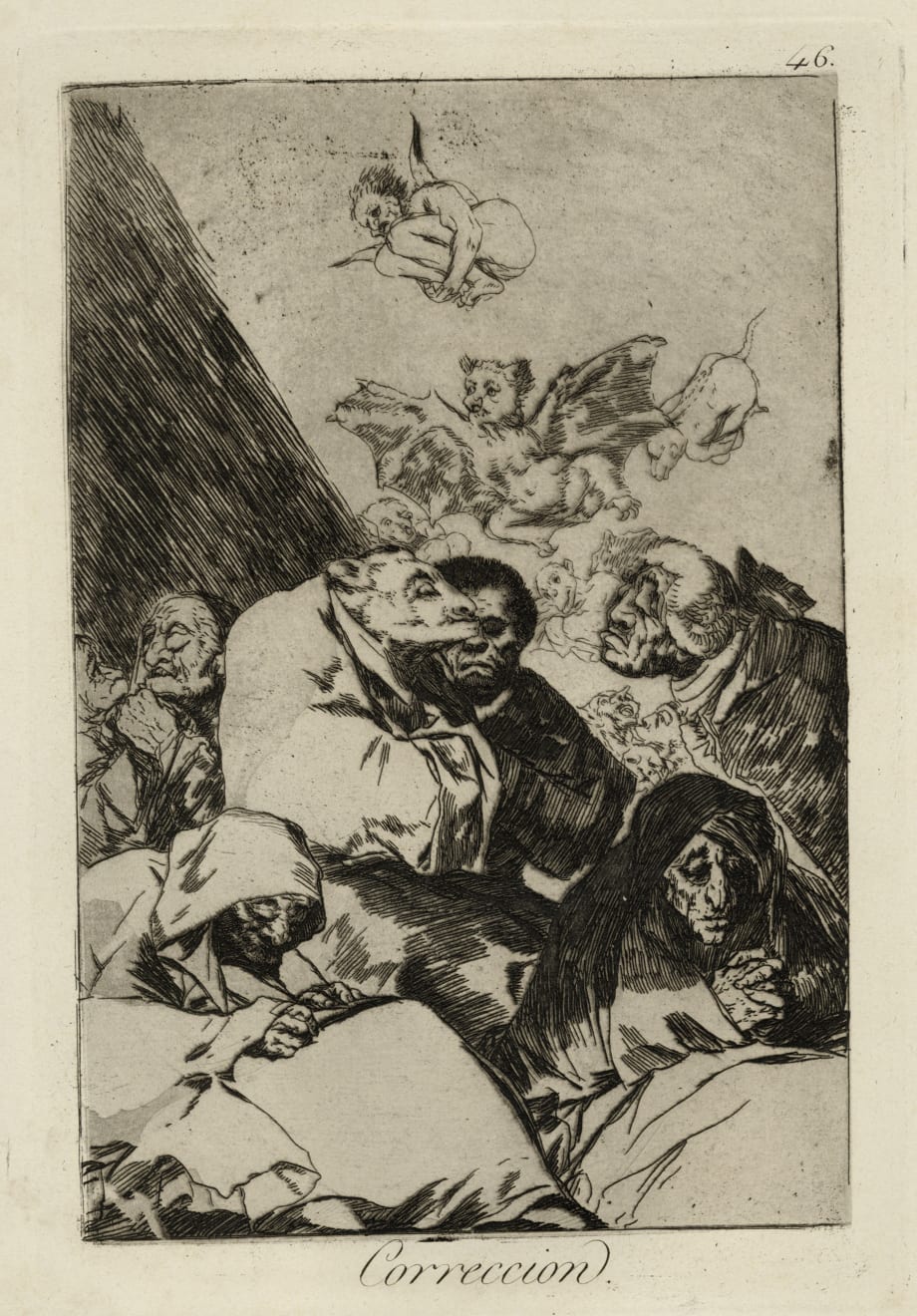 Francisco de Goya, 46. Correccion, 1799 | Etching | Eames Fine Art
