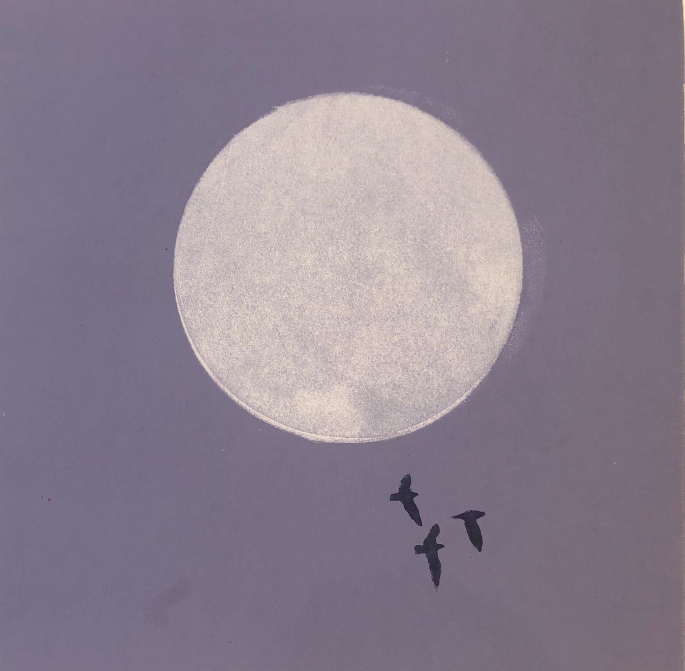 Nigel Swift, Violet Moon I, 2022 | Eames Fine Art