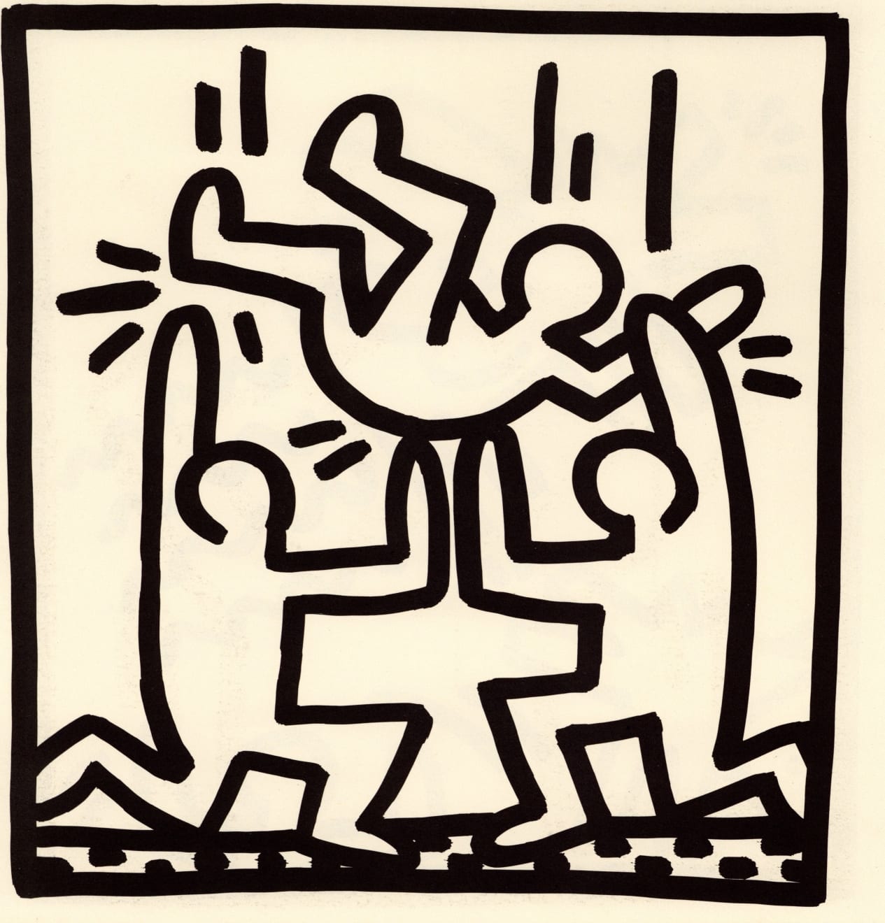 Keith Haring Coloring Book Xxx 1982 Eames Fine Art
