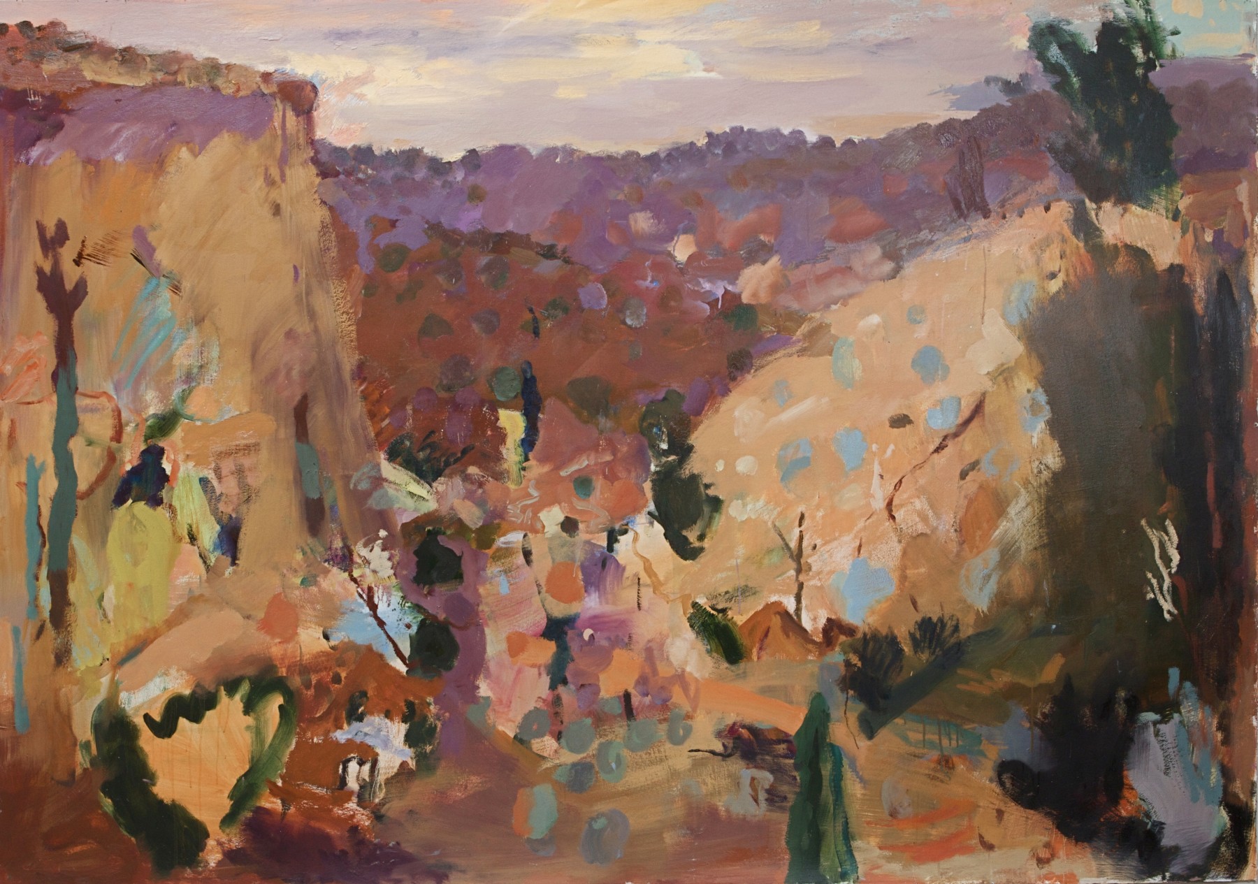 Annabel Gault, Box Canyon I, 2008-2010 | The Redfern Gallery