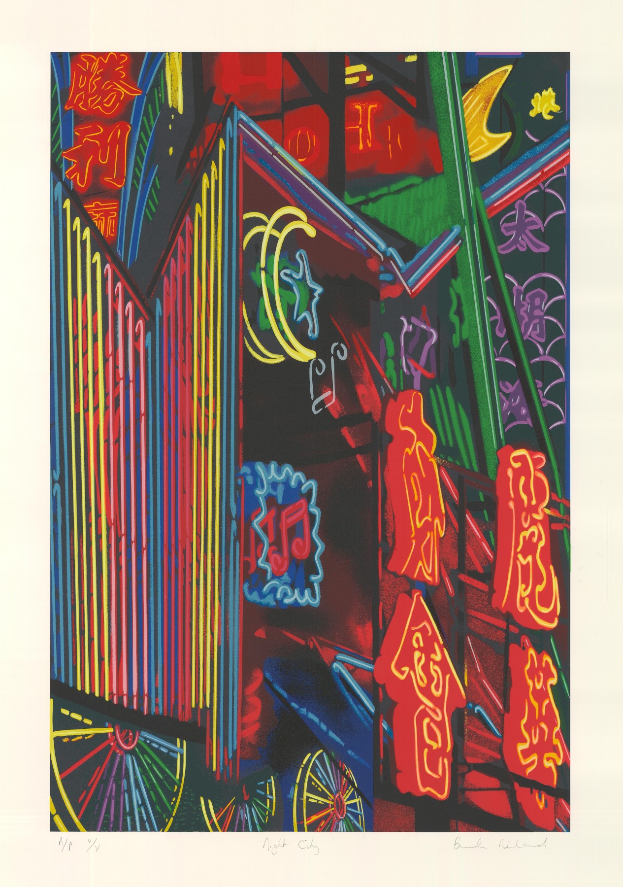 Brendan Neiland, Night City, 2008 | The Redfern Gallery