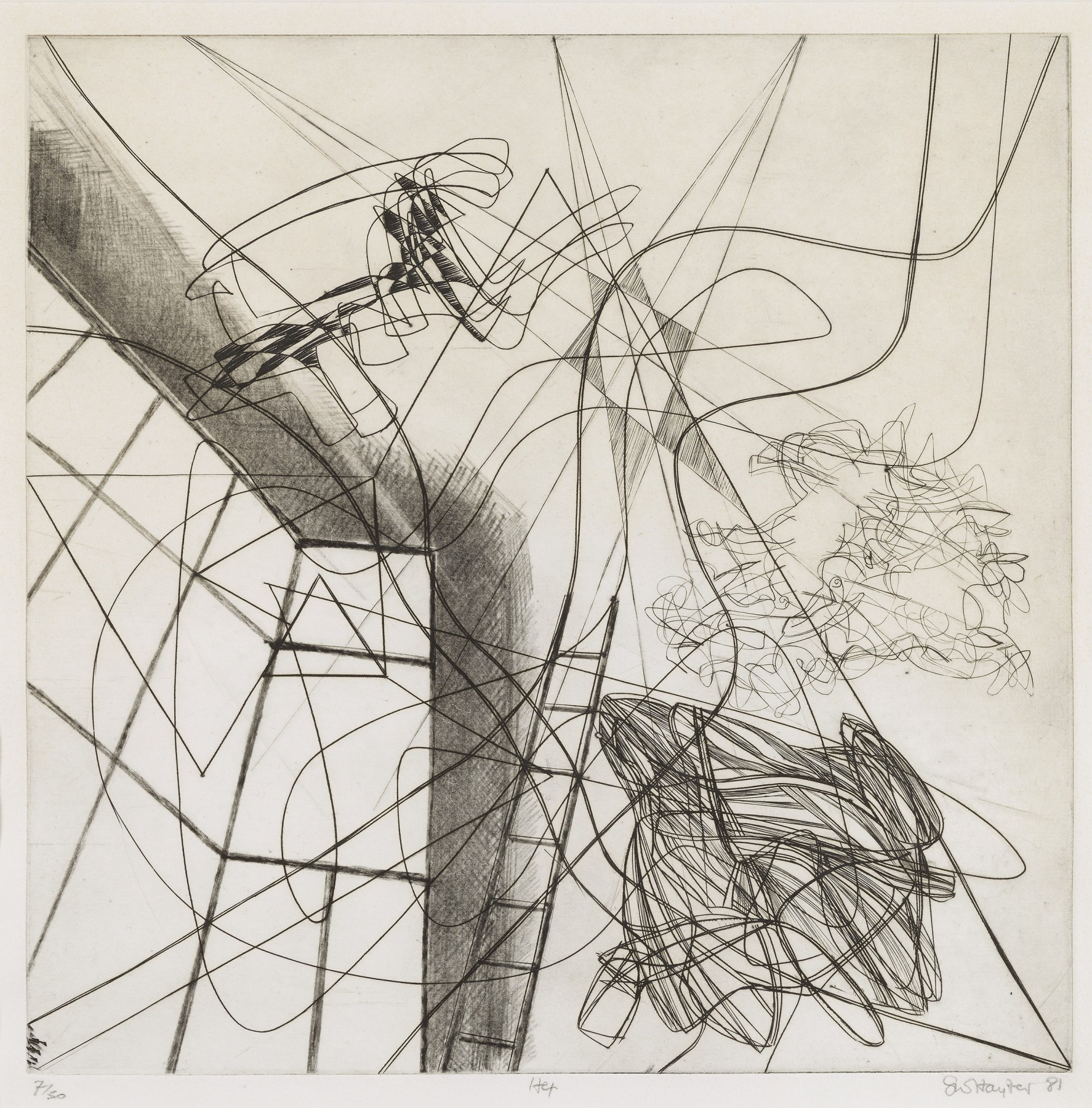 Stanley William Hayter, Hex, 1981 | The Redfern Gallery