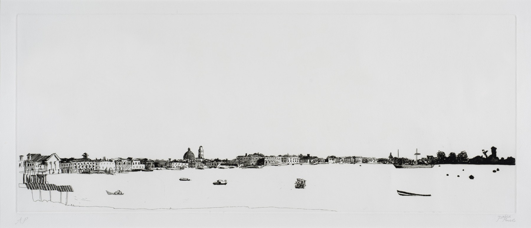 Patrick Procktor RA, Riva I, 1972 | The Redfern Gallery