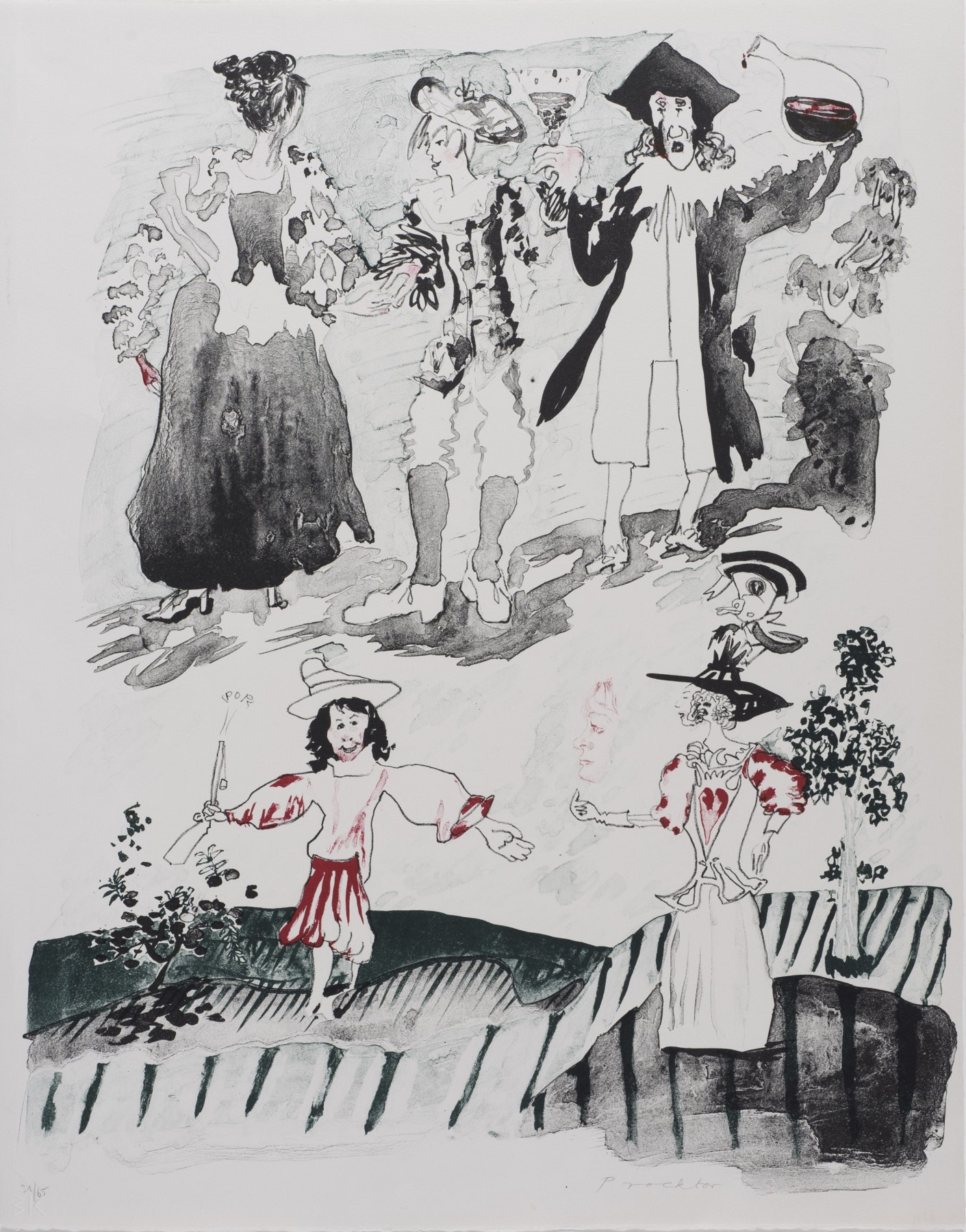 Patrick Procktor RA, Northern Lass, 1971 | The Redfern Gallery