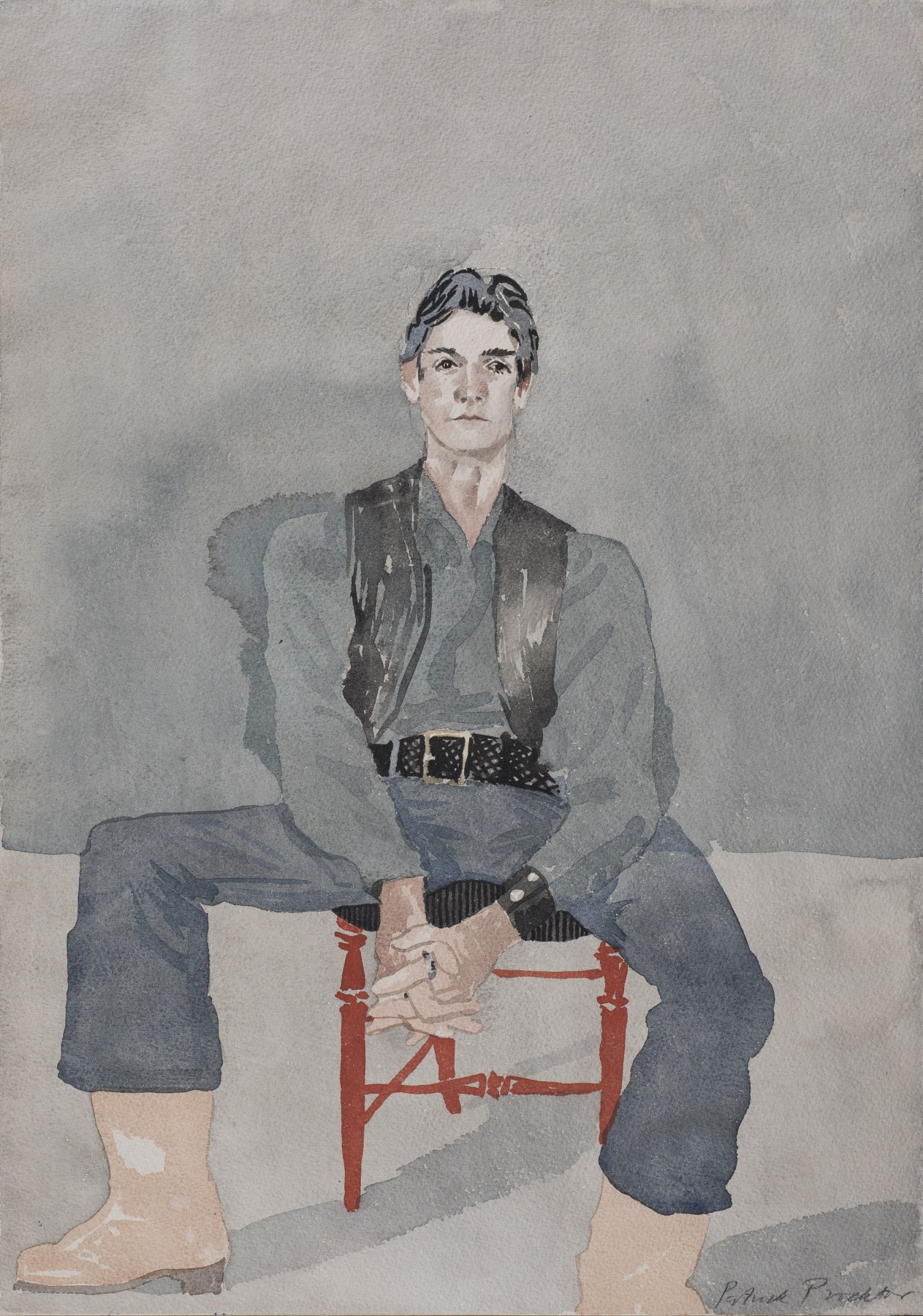 Patrick Procktor RA, Thom Gunn, 1978 | The Redfern Gallery