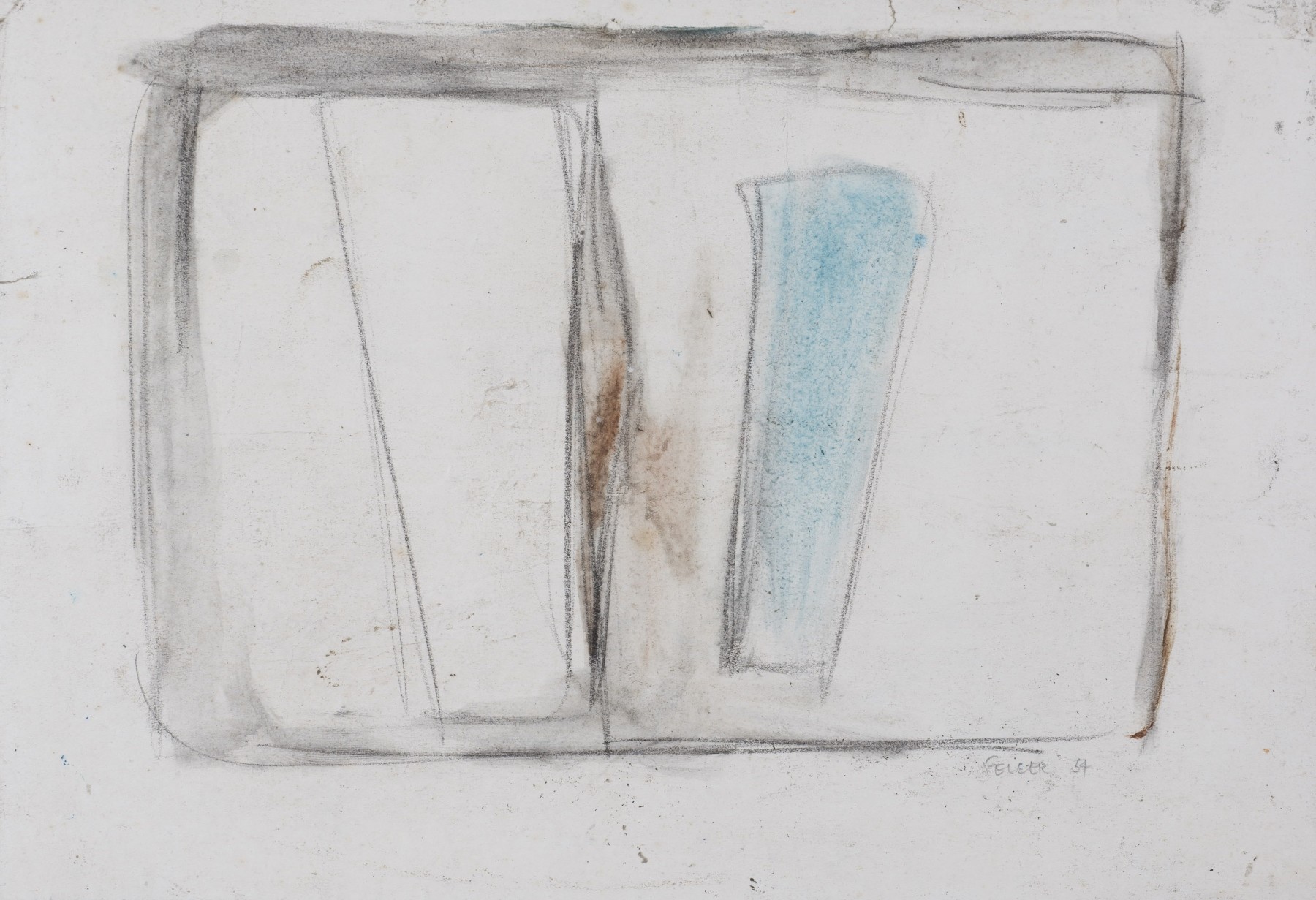 Paul Feiler, Untitled, 1954 | The Redfern Gallery