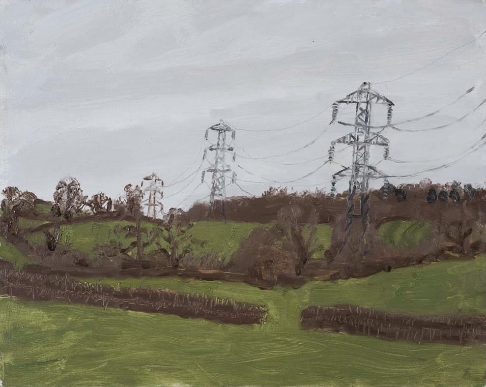 Danny Markey, Pylons, 2019 | The Redfern Gallery