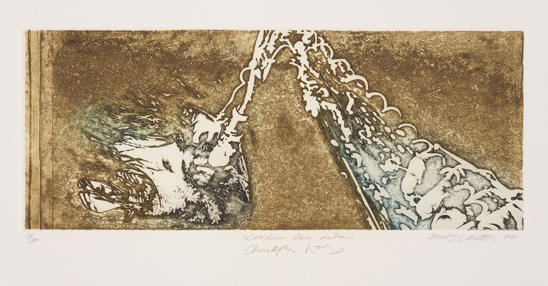 David Oxtoby, Wooden Sax Extra, 1974 | Prints | The Redfern Gallery