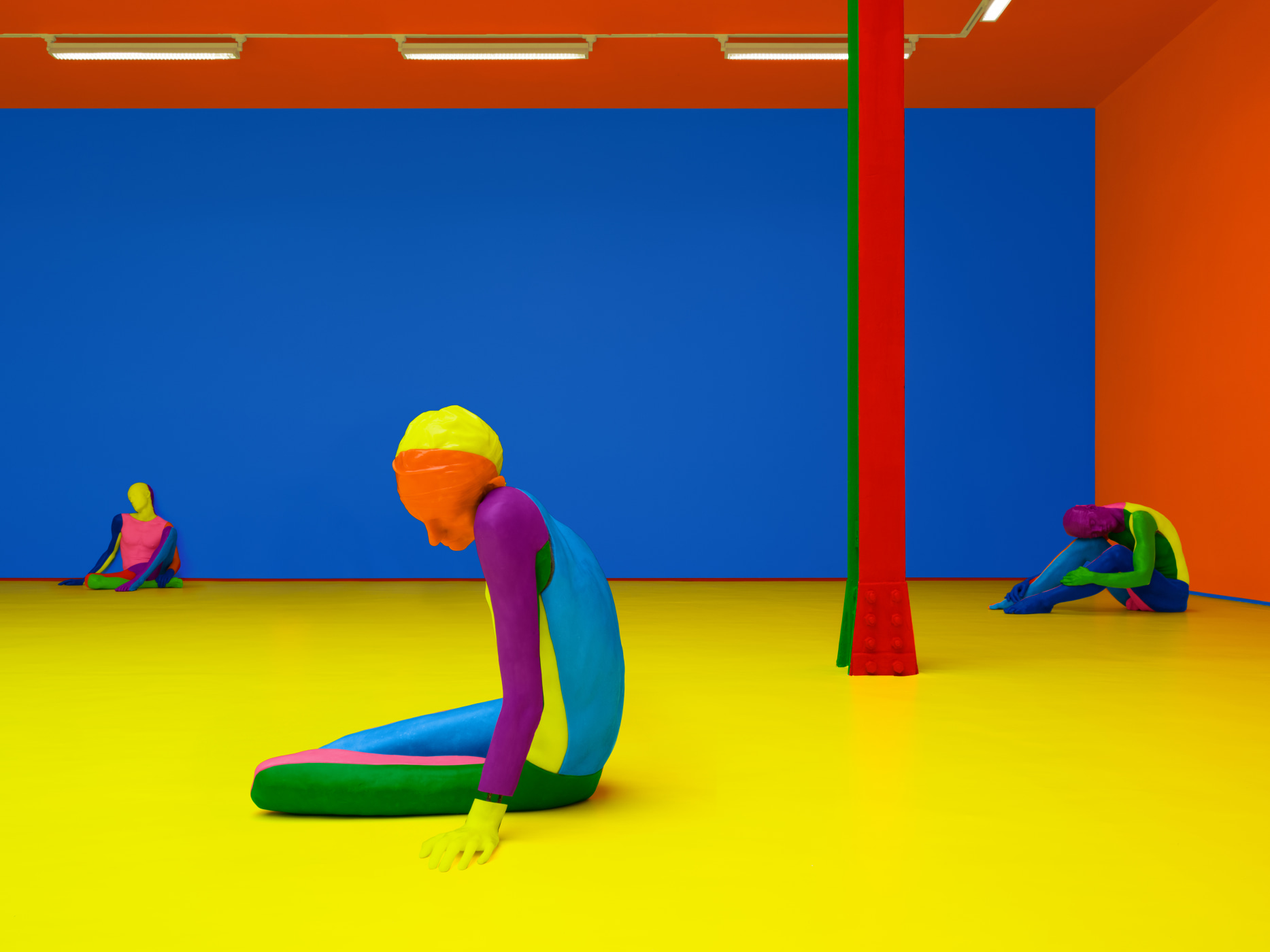 Ugo Rondinone: the rainbow body - Installation Views | Sadie Coles HQ