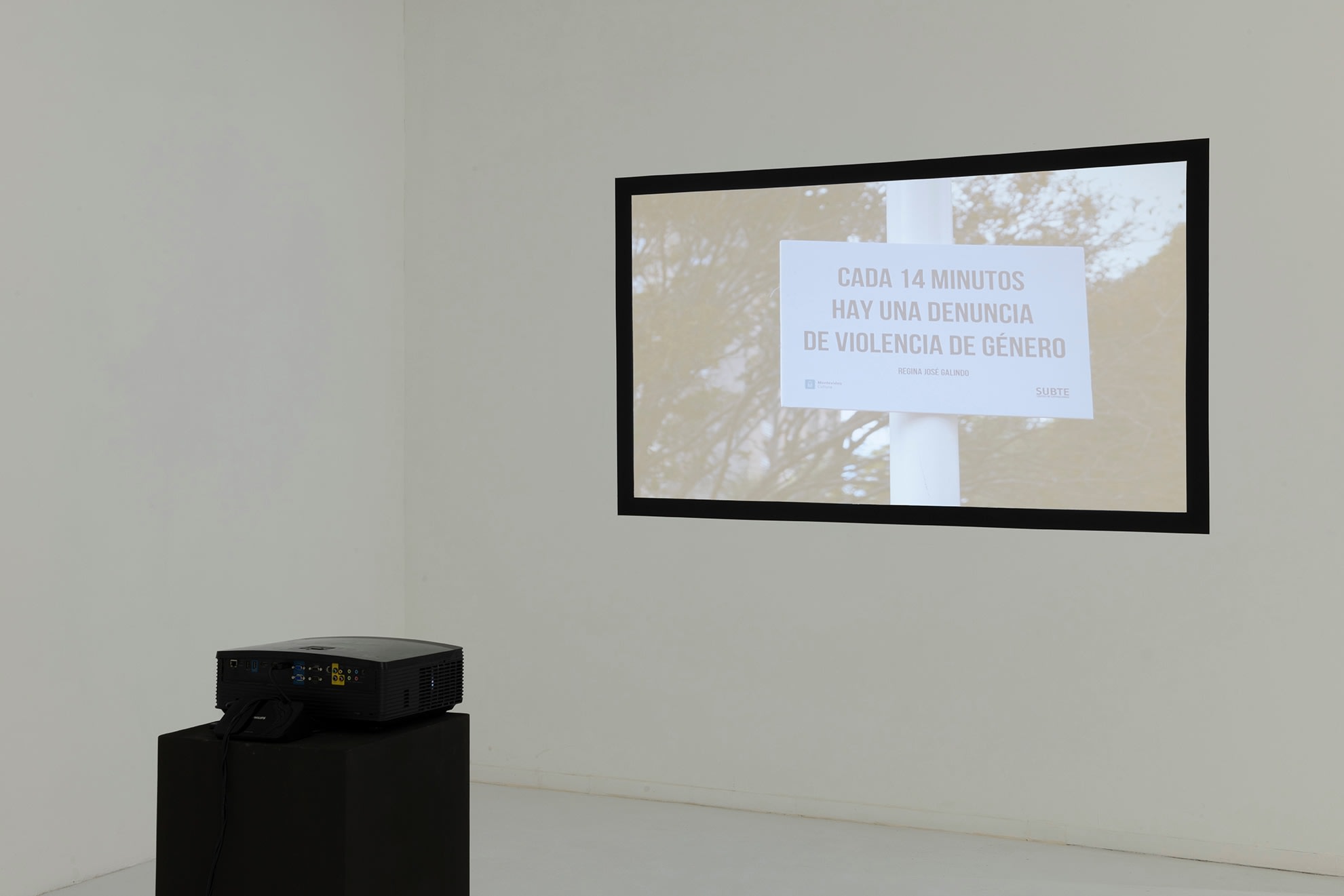 Regina José Galindo, Sirena de guerra, 2018 | ADN Galeria