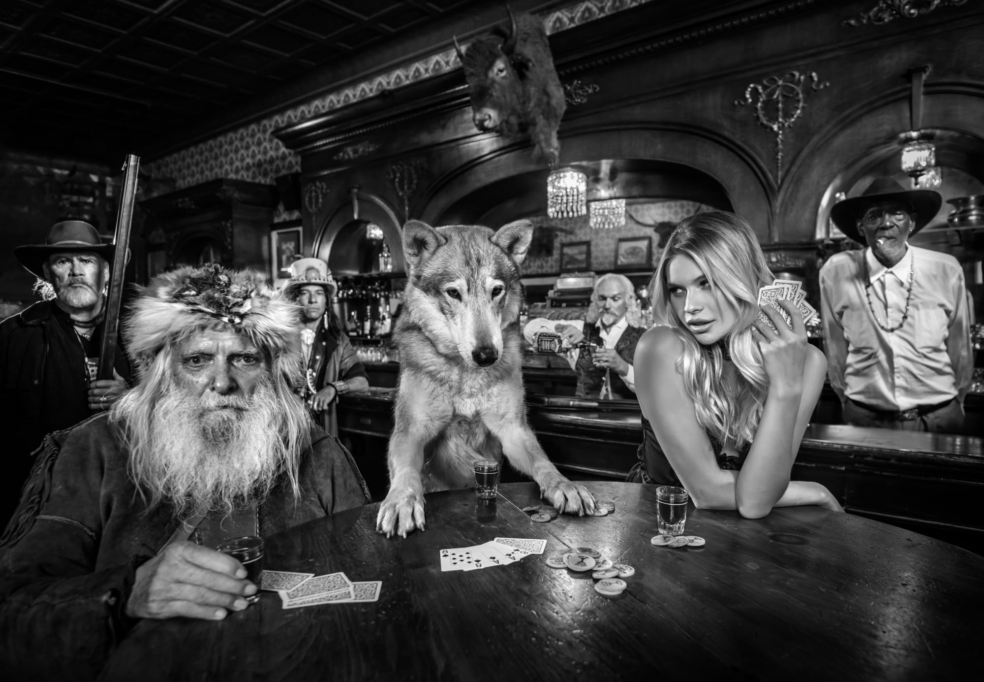 David Yarrow, Aces & Eights II | Relevant Galleries