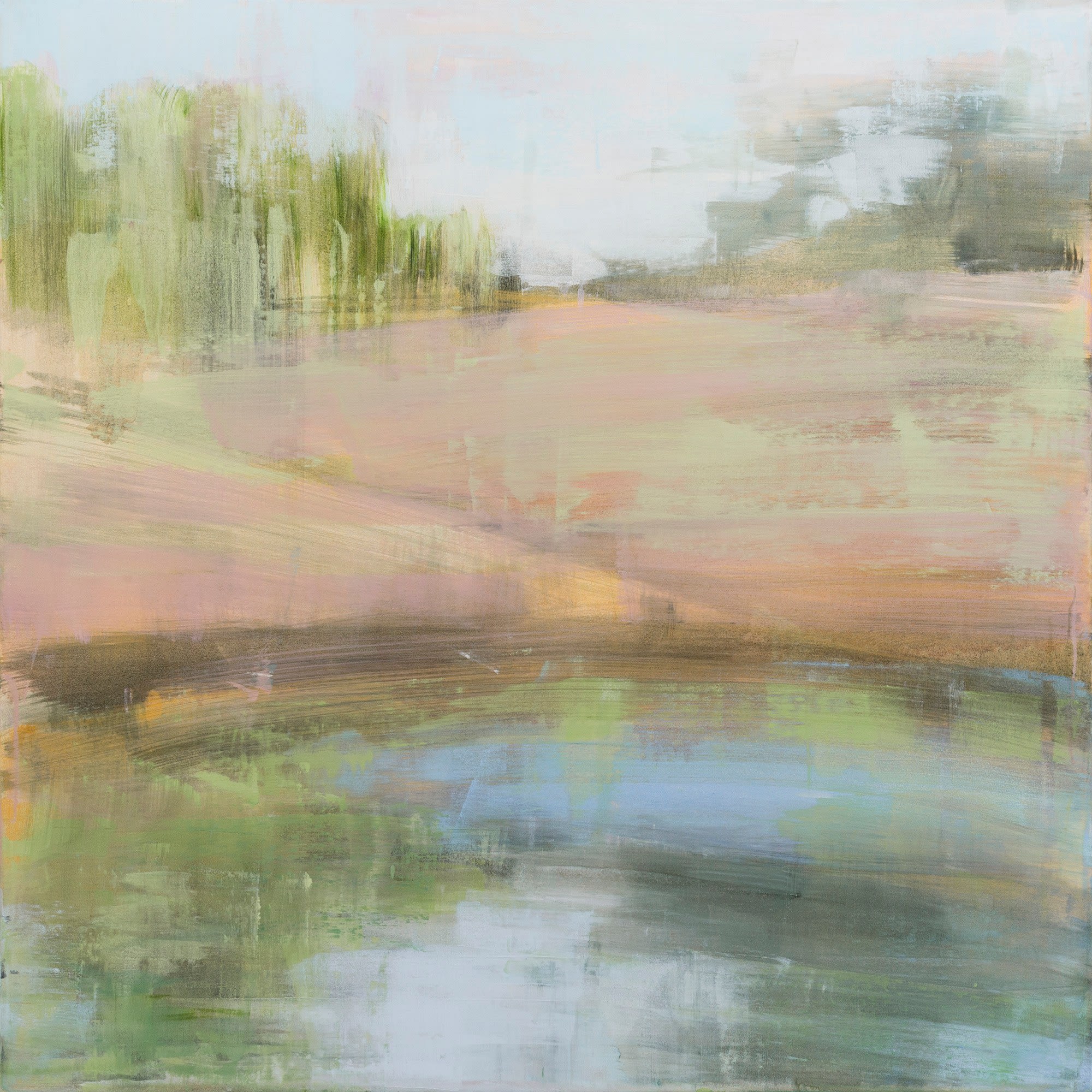 Susan Baird, Field and Dam, 2019 | Arthouse Gallery