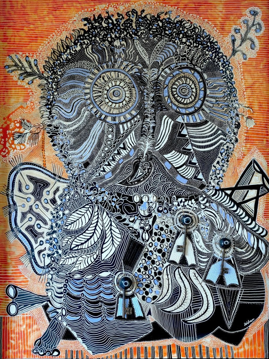 Joshua Yeldham, Code Breaker Owl – Morning Bay, 2017 | Arthouse Gallery