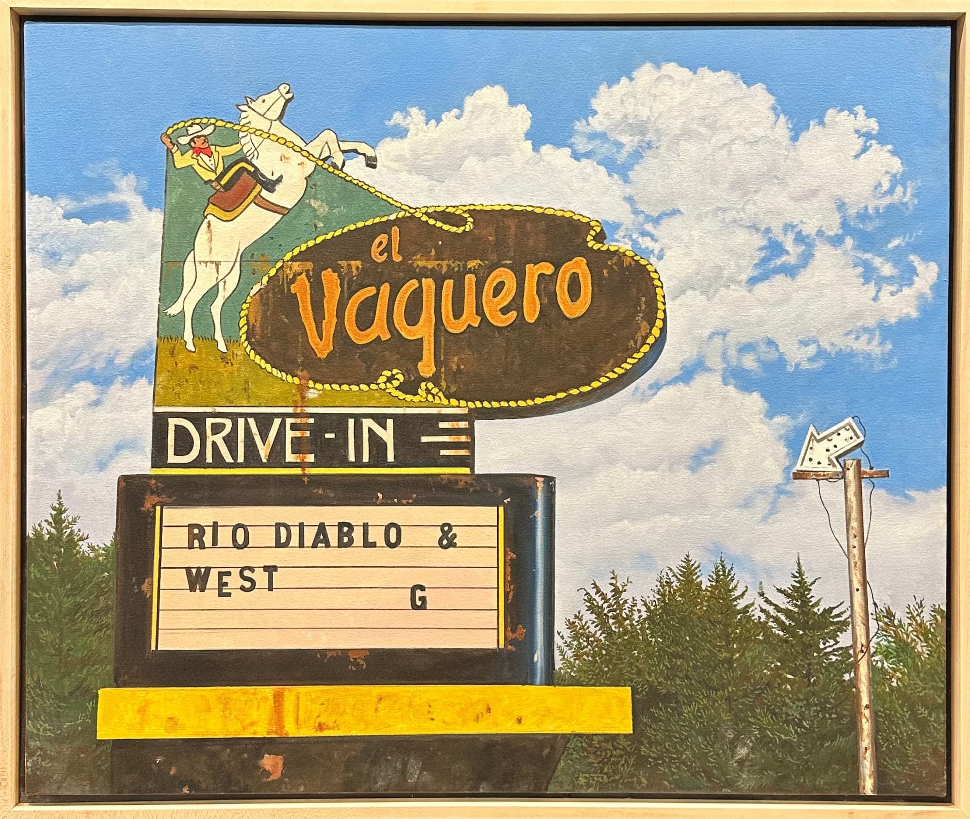 Daniel Blagg, El vaquero, Rio Diablo, 2023 | Artspace111 | Contemporary ...