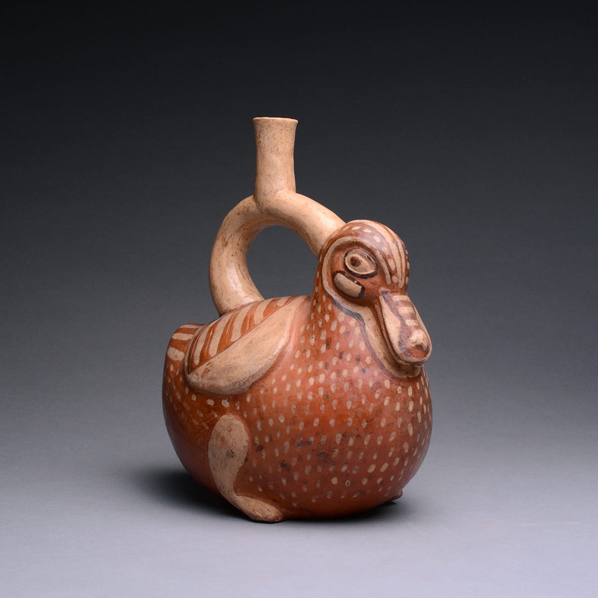 Muscovy Duck Effigy Vessel, 100 BCE - 300 CE | Barakat Gallery