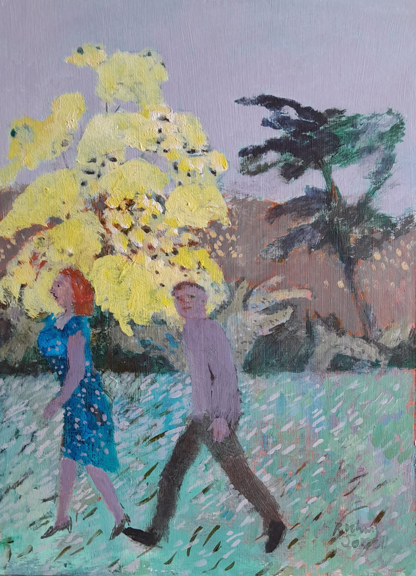 Richard Sorrell PPRWS Hon. RE, Yellow Tree | Bankside Gallery