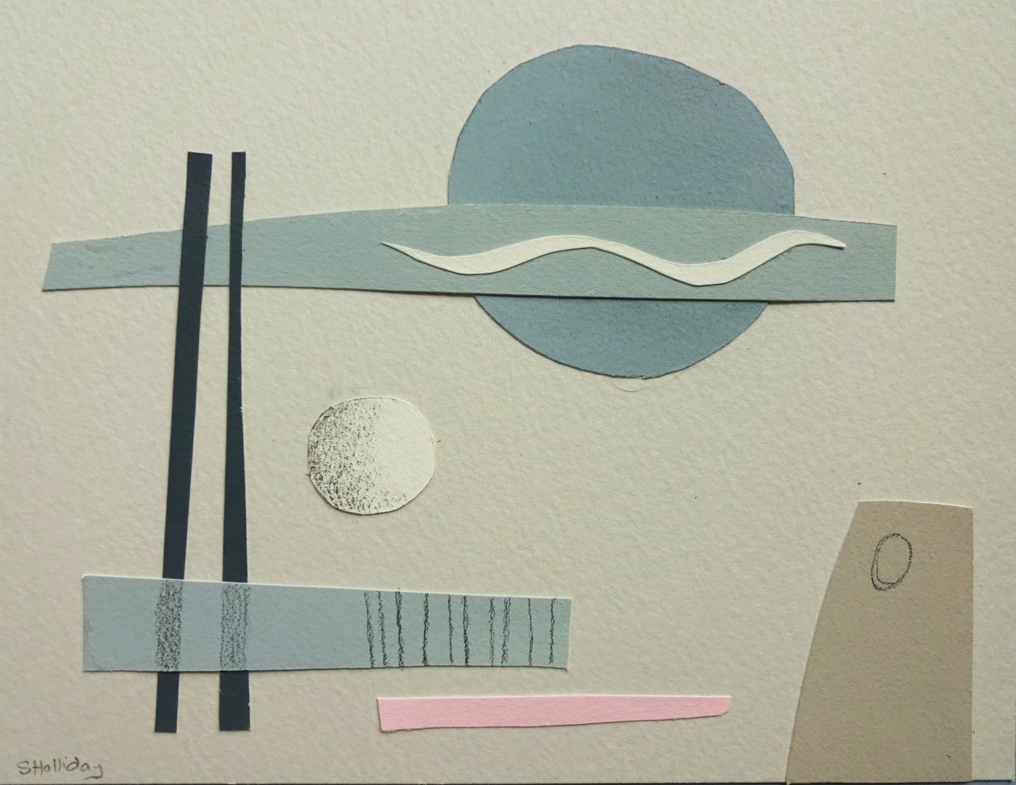 Sarah Holliday RWS, Day Moon | Bankside Gallery