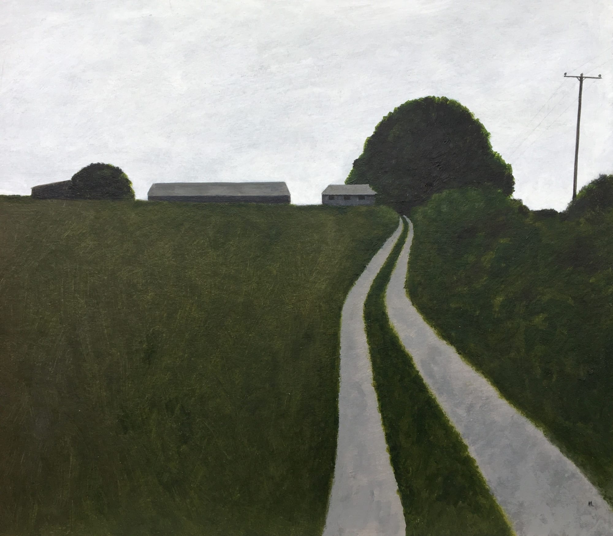 Martin Leman RWS, Track to the Farm | Bankside Gallery
