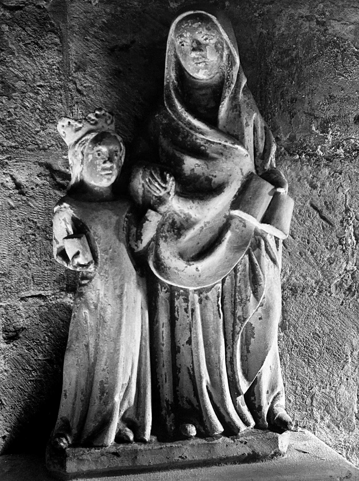 Edwin Smith, Saint Anne teaching Mary to read Sculpture | CENTRE FOR ...