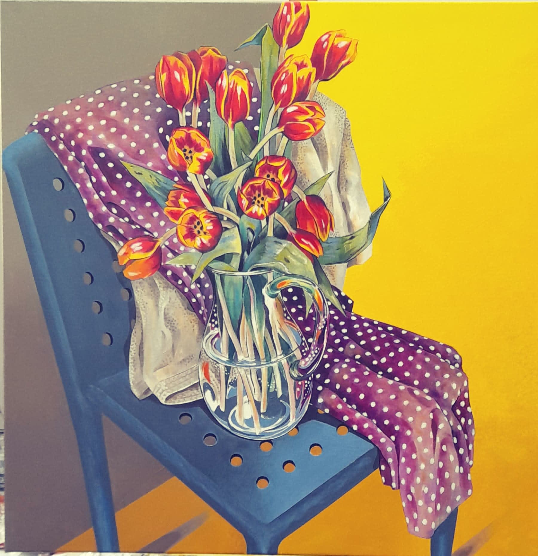 John Grice, Still Life on a Chair II | The Brownston Gallery