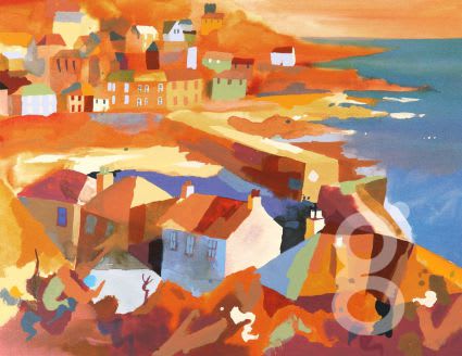 Richard tuff, Warm Winter (Mousehole) | GalleryOnline