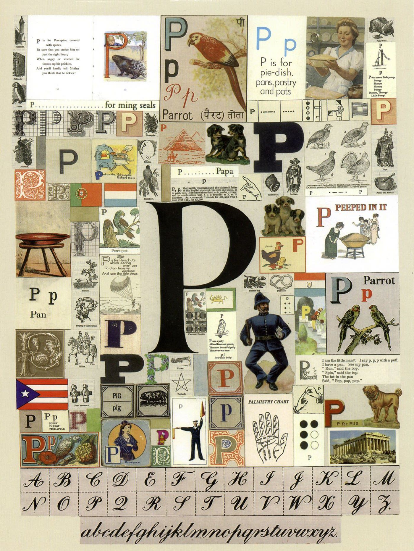 Peter Blake, An Alphabet: The Letter P, 2007 | CCA Galleries Limited