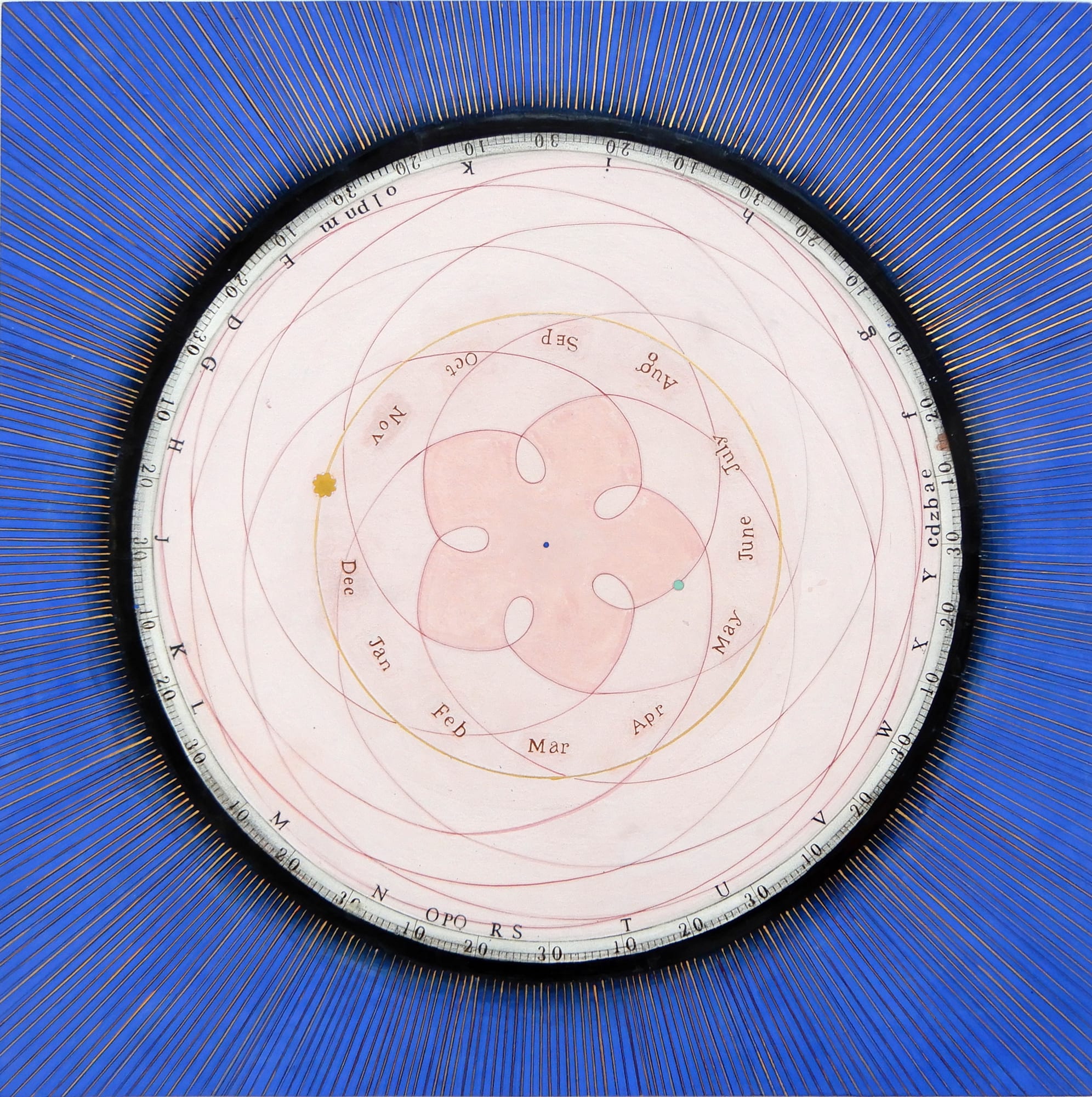 Desmond Lazaro, The Venus Pentagram, After Giovanni Domenico Cassini ...